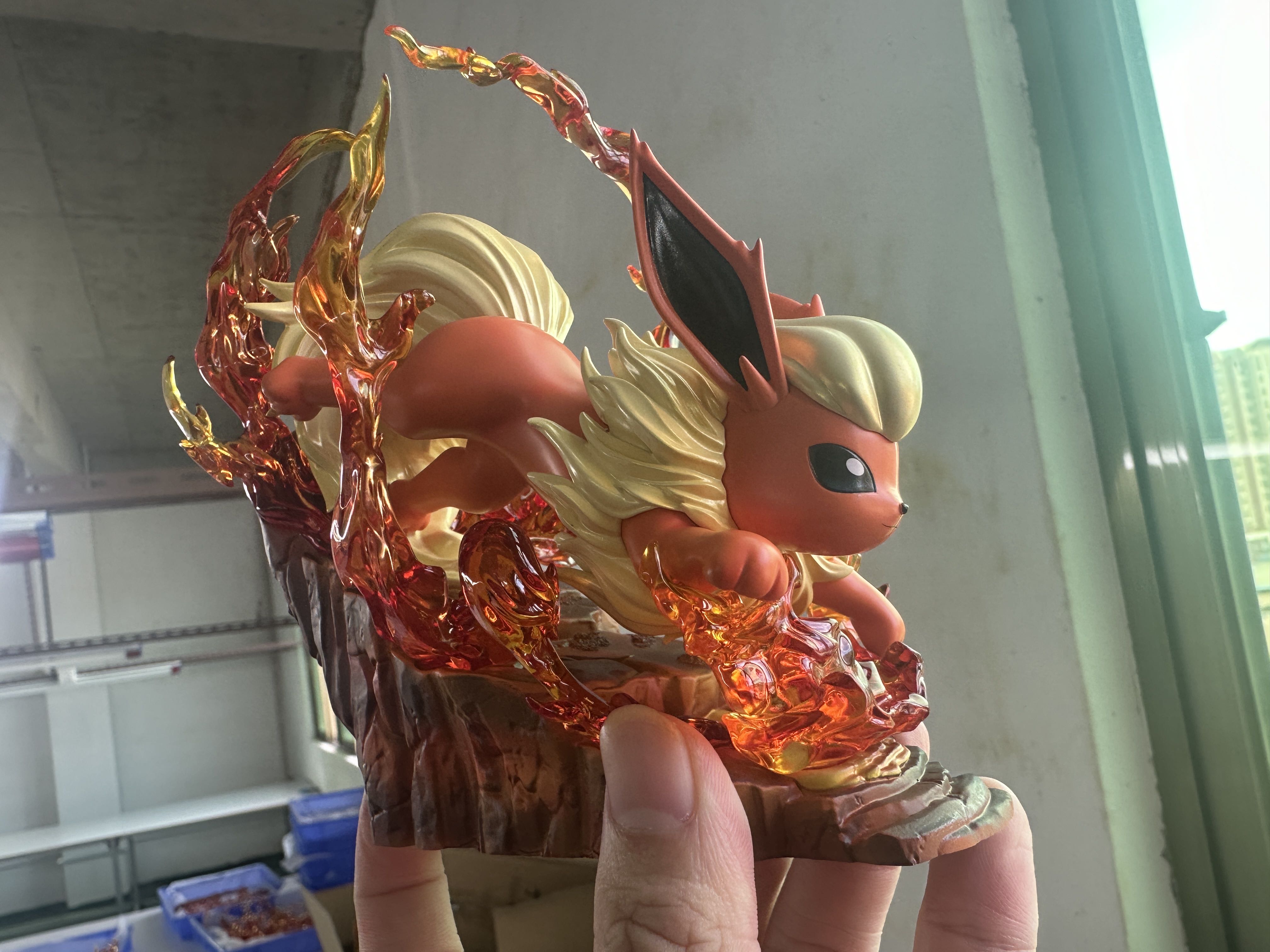 Pokemon Digital Monster Studio Flareon Eevee Resin Statue – ClubHouse ...