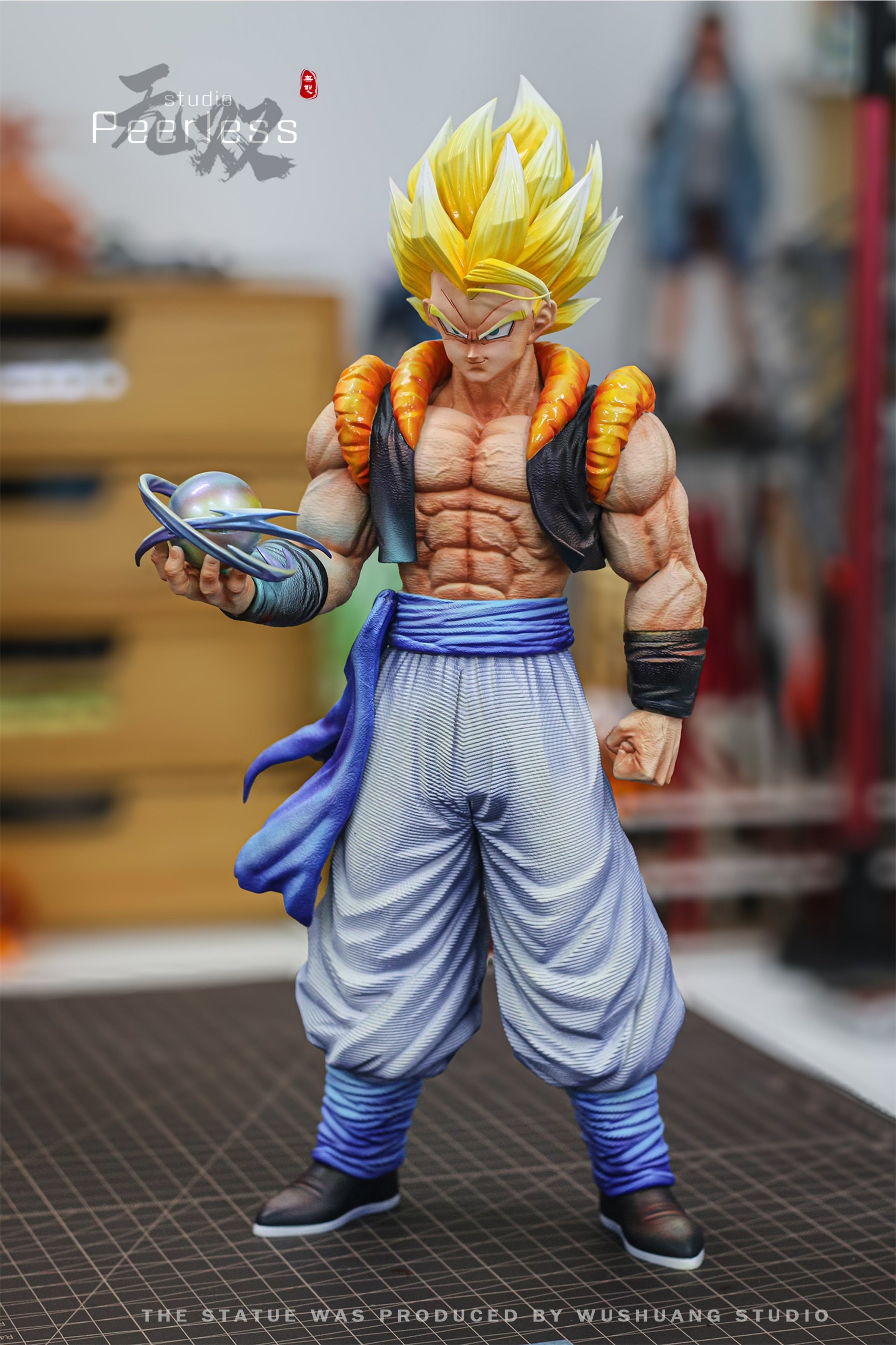 Dragon Ball WuShuang Studio Gogeta Resin Statue – ClubHouse Statues