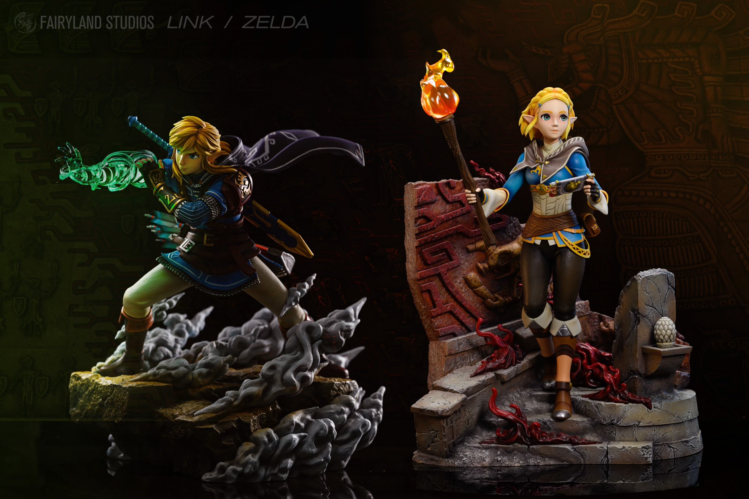 The Legend of Zelda FairyLand Studio Zelda Resin Statue – ClubHouse Statues