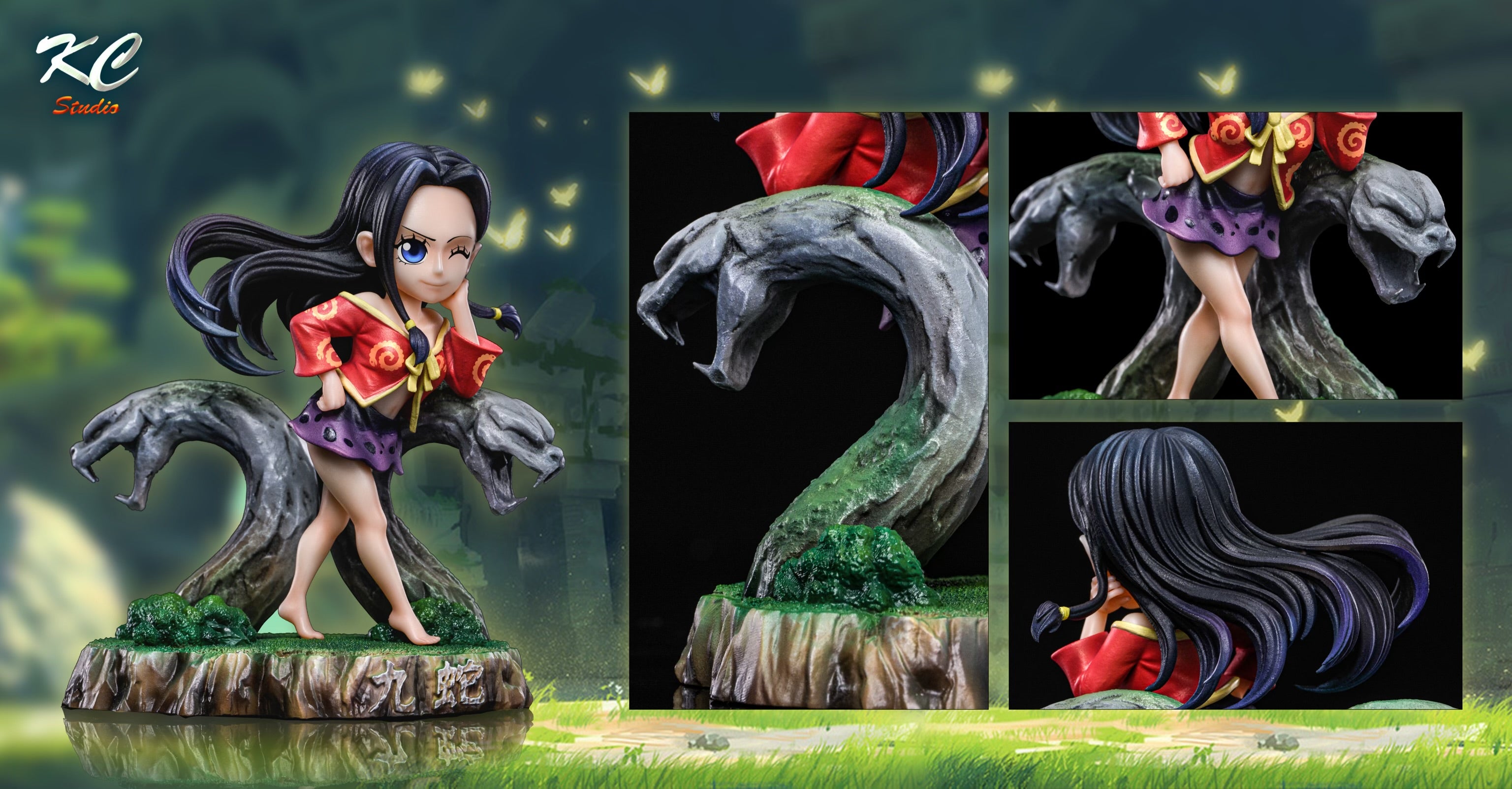 One Piece KC Studio Childhood Boa Hancock Resin Statue – ClubHouse Statues