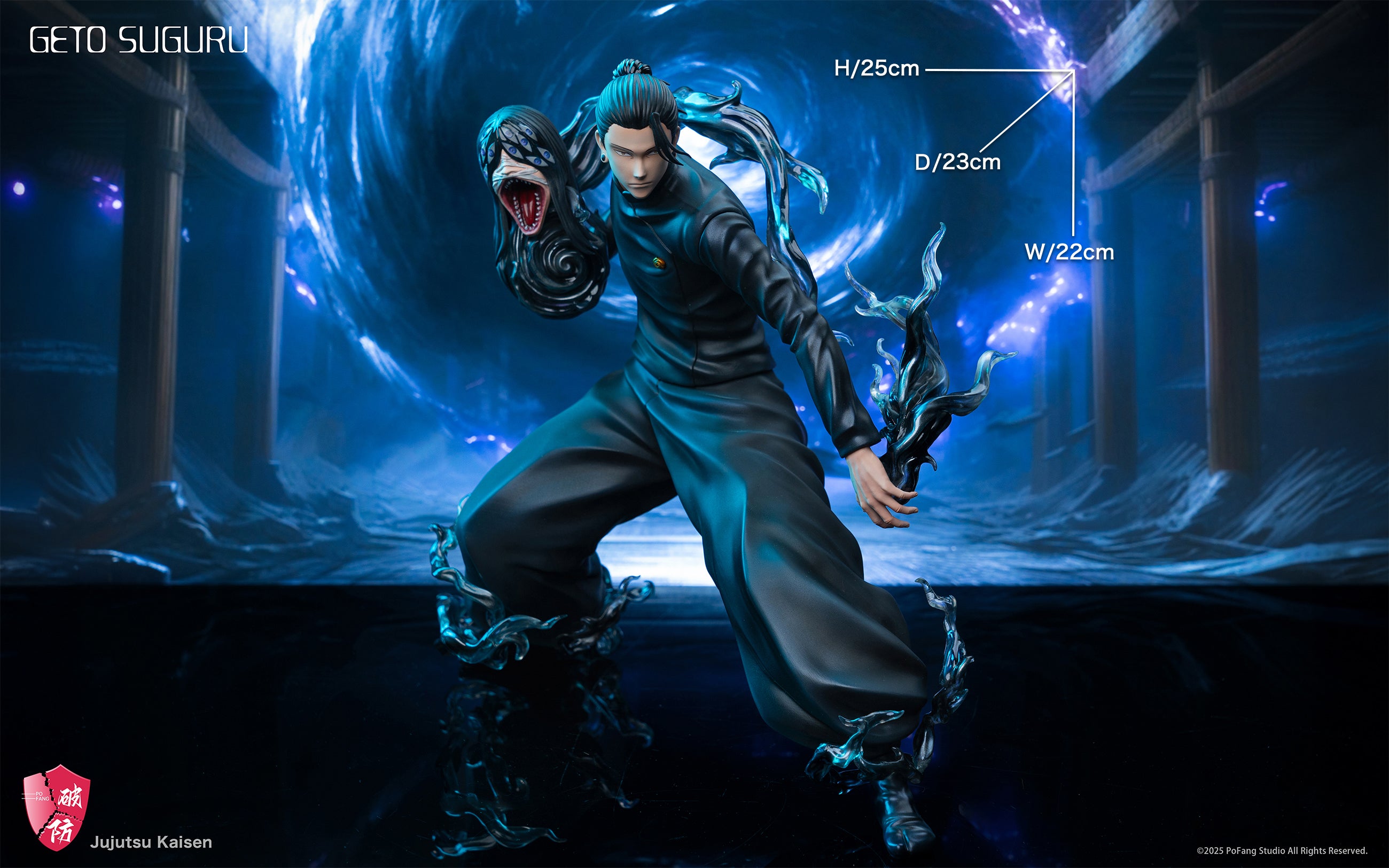 Jujutsu Kaisen Pofang Studio Suguru Geto Resin Statue – ClubHouse Statues