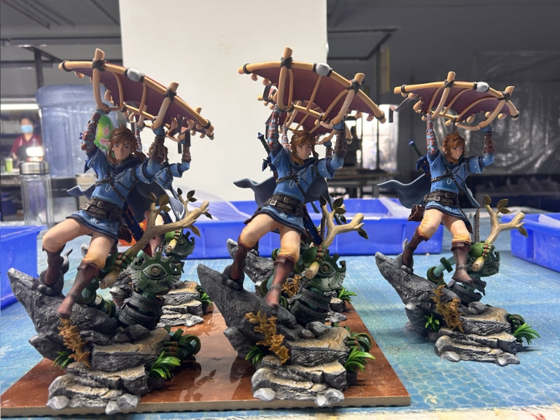 The Legend of Zelda Game Studio Link Resin Statue – ClubHouse Statues