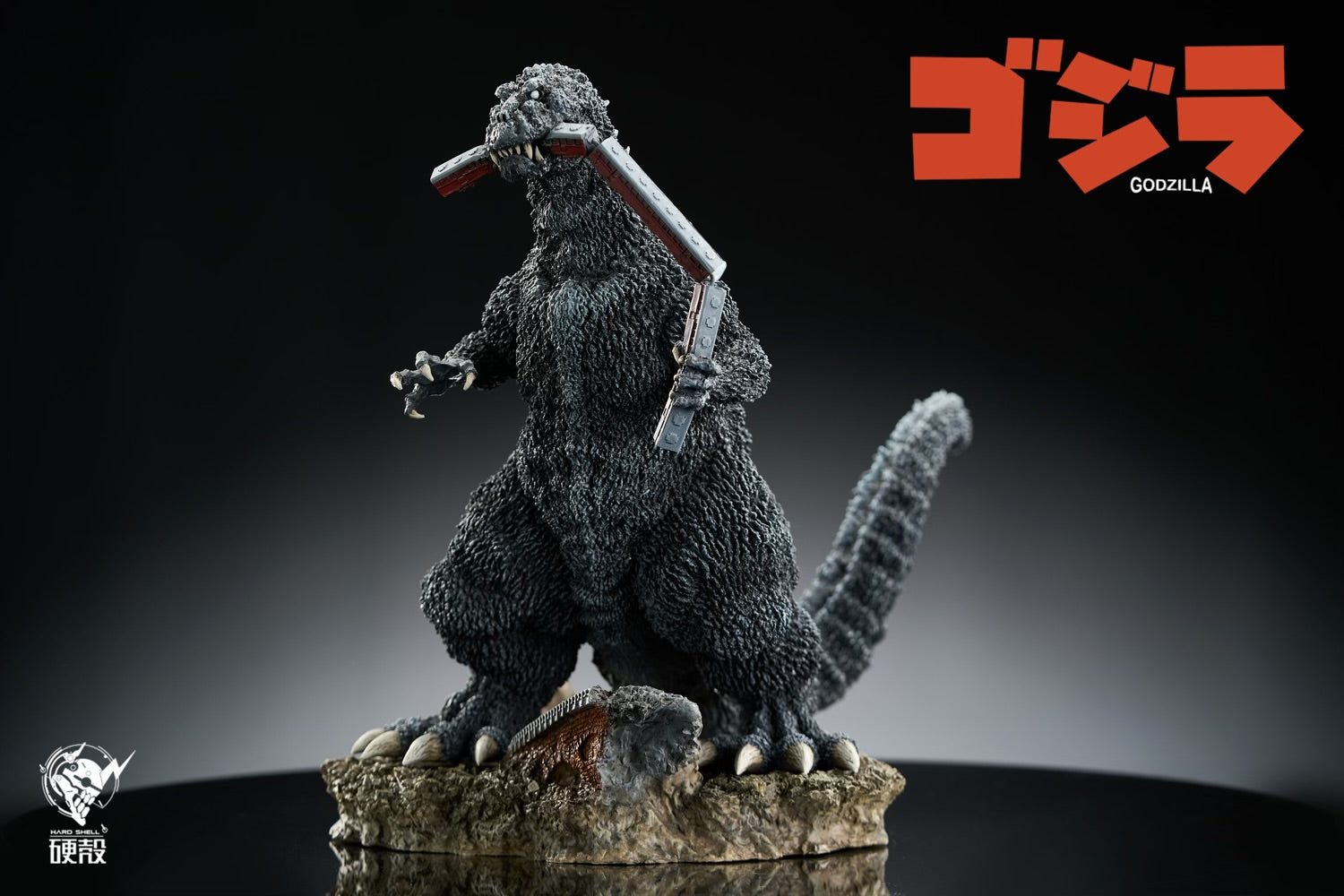 Godzilla Series Hard Shell Studio Godzilla Classic Shape Resin Statue ...