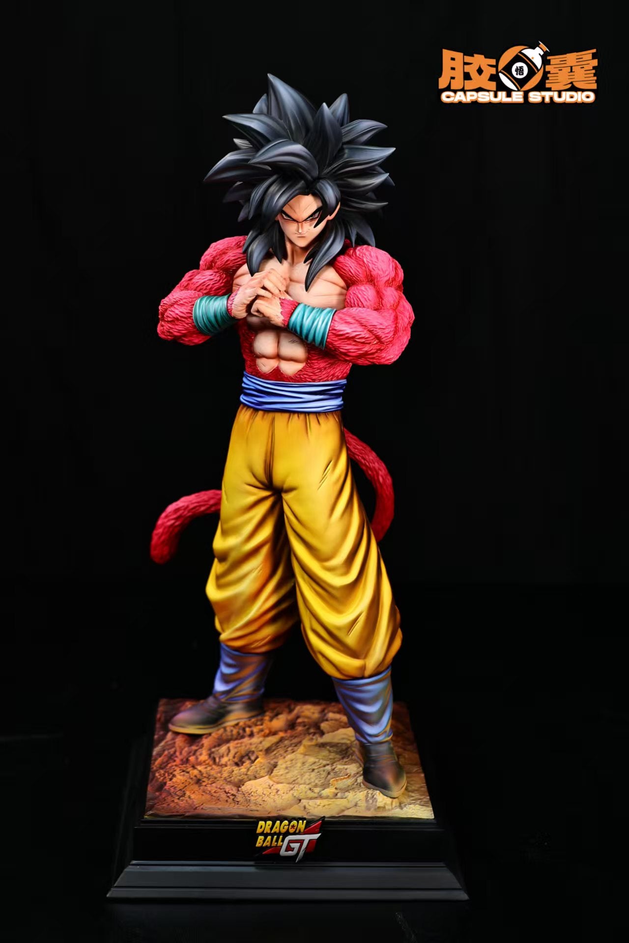 Dragon Ball Capsule Studio Goku SSJ4 Resin Statue – ClubHouse Statues