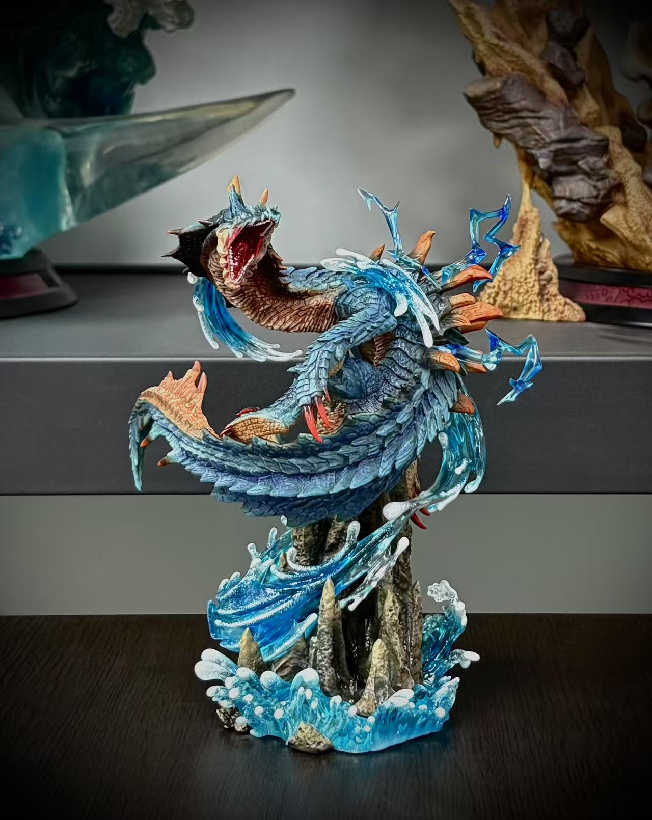 Monster Hunter S6 Studio Lagiacrus Resin Statue – ClubHouse Statues