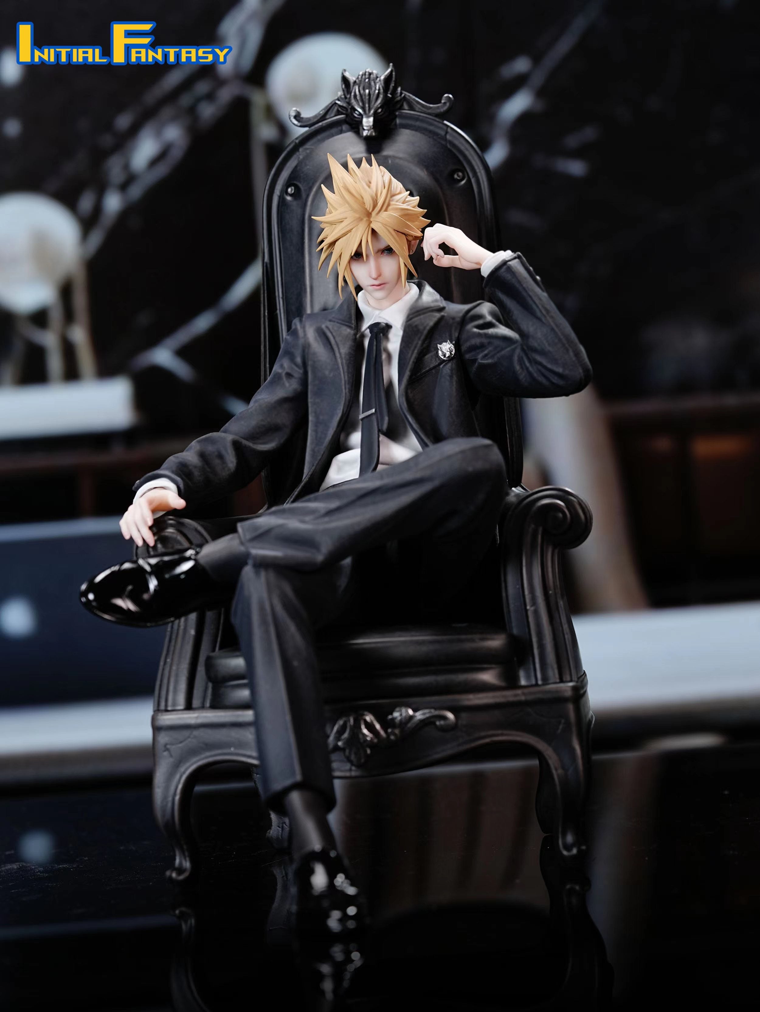 Final Fantasy Initial Fantasy Studio Suit Thug Bad Boy Cloud Strife Re