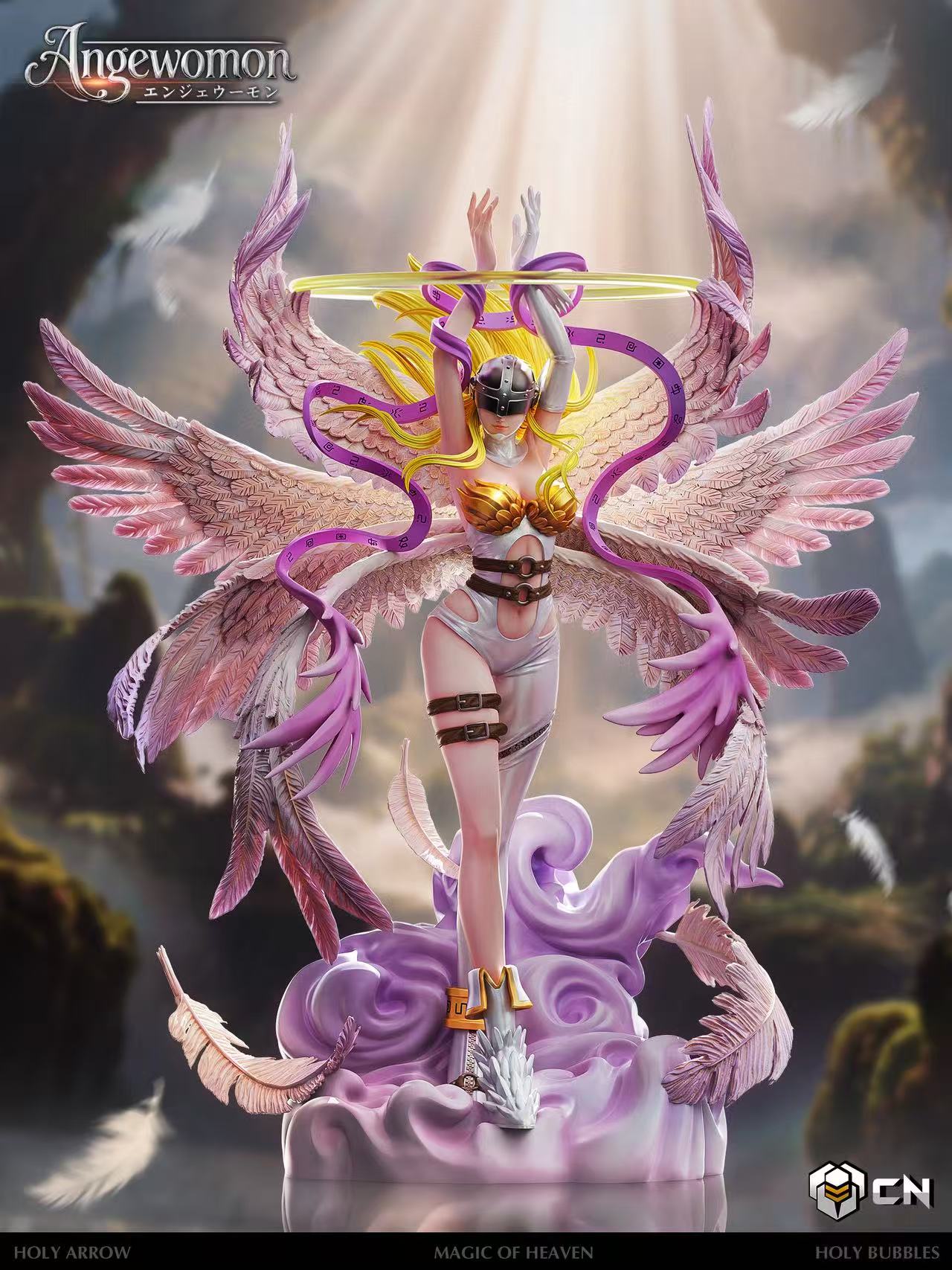 Digimon Crazy Nest Studio Angewomon Resin Statue – ClubHouse Statues
