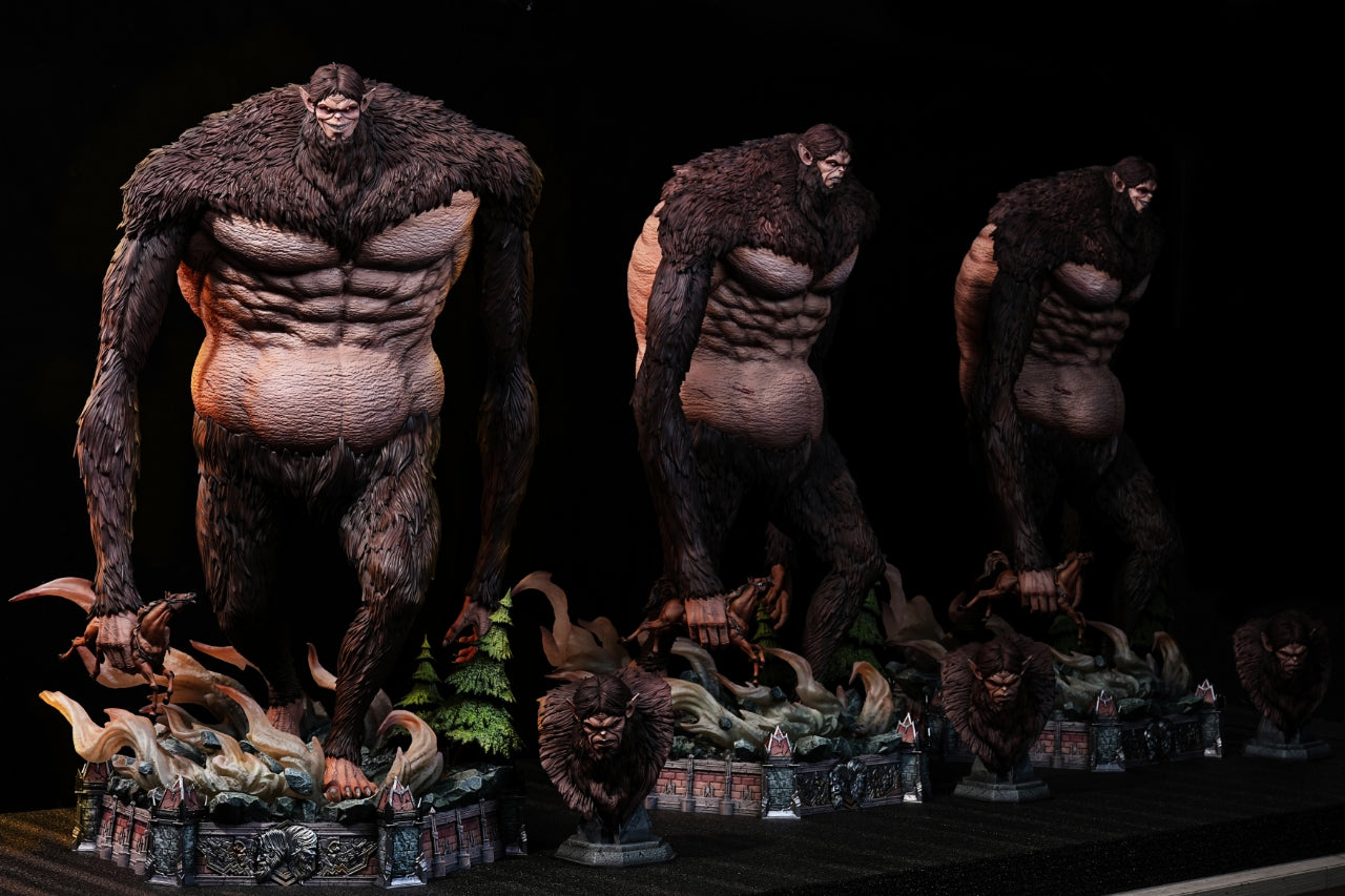 Attack on Titan Hertz Studio Beast Titan Resin Statue – ClubHouse Statues