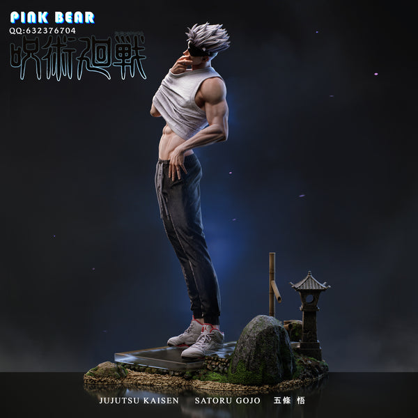 Jujutsu Kaisen Pink Bear Studio Satoru Gojo Resin Statue – ClubHouse ...