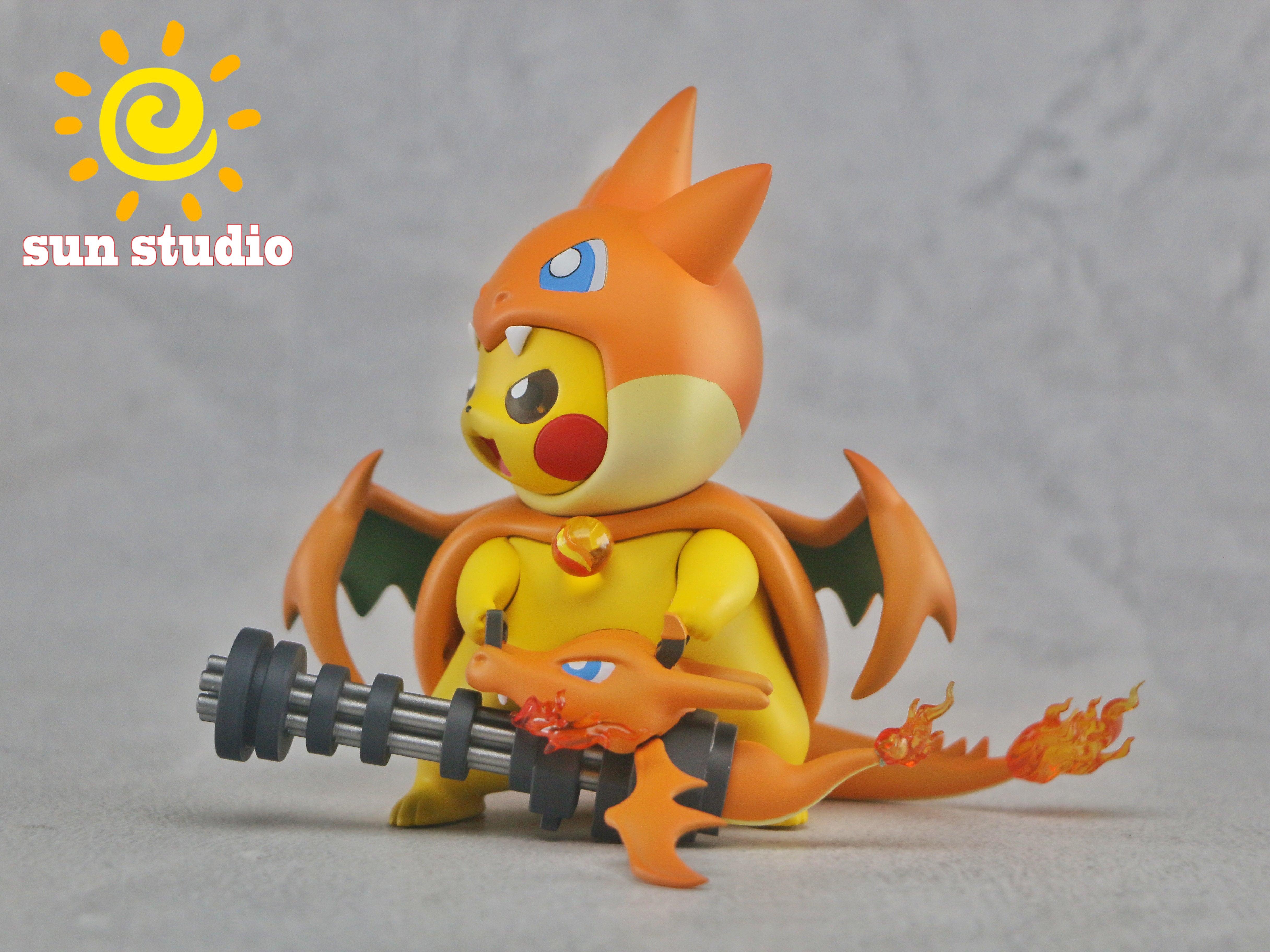 Pokemon Sun Studio Pikachu Cos XY Charizard Resin Statue – ClubHouse ...
