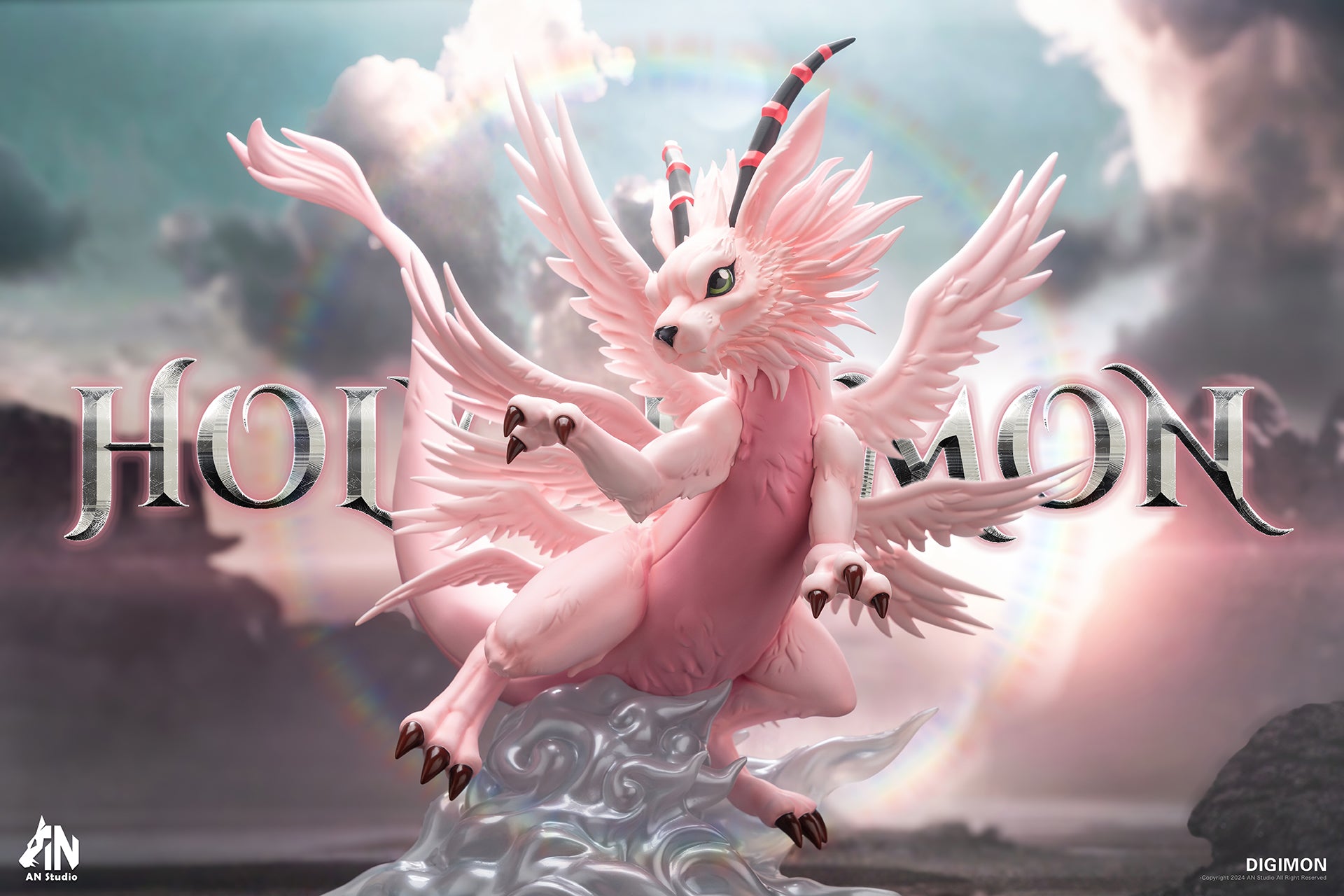 Digimon AN Studio Holydramon Resin Statue – ClubHouse Statues