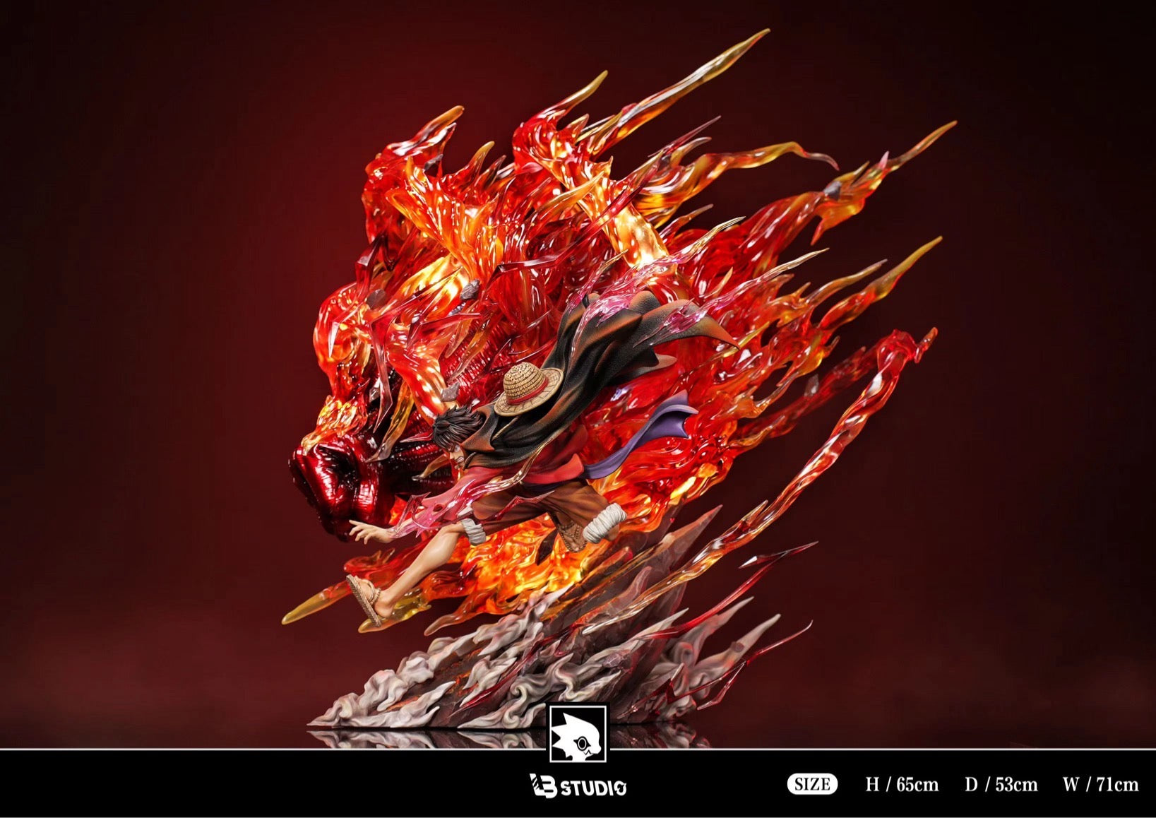 One Piece LB Studio Monkey D Luffy Red Roc Resin Statue - Preorder