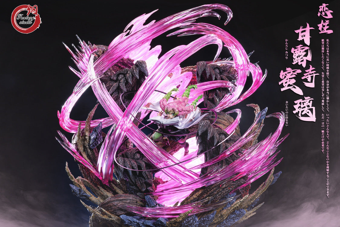 Demon Slayer Fantasy Studio Kanroji Mitsuri x Hantengu Resin Statue ...