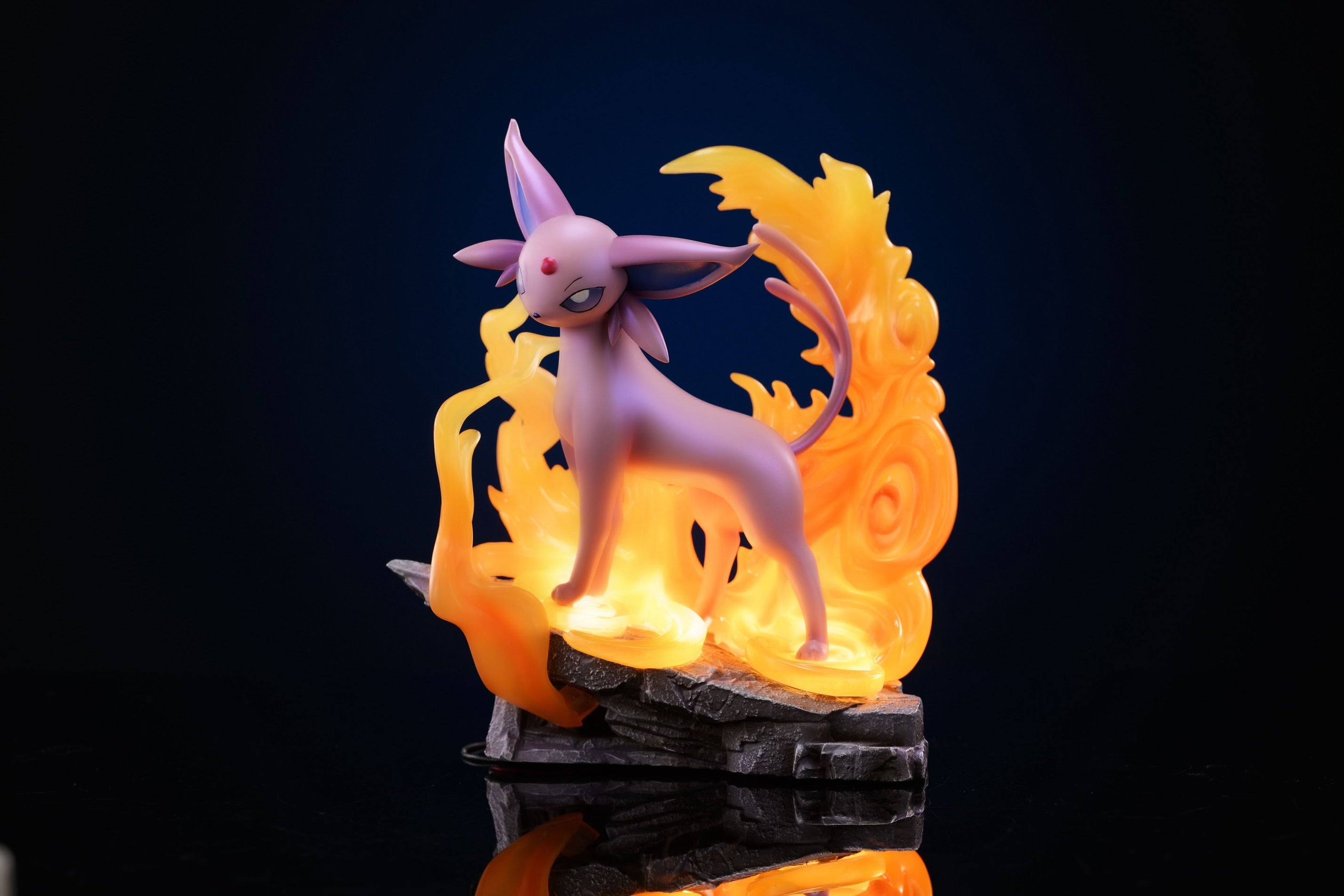 Pokemon Digital Monster Studio Espeon Eevee Family Series Resin Statue ...