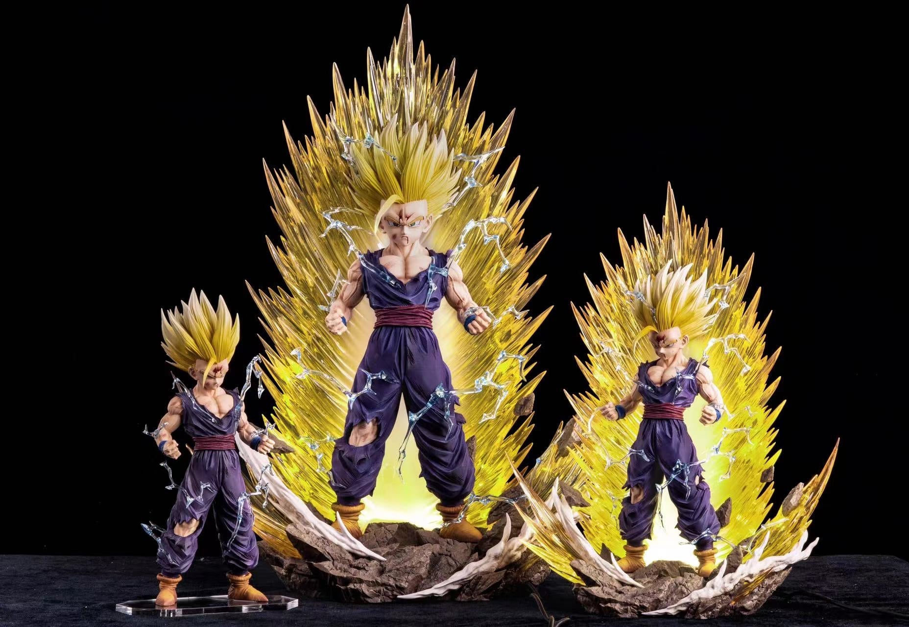 Dragon Ball Hero Belief Studio Gohan SS2 Resin Statue – ClubHouse Statues