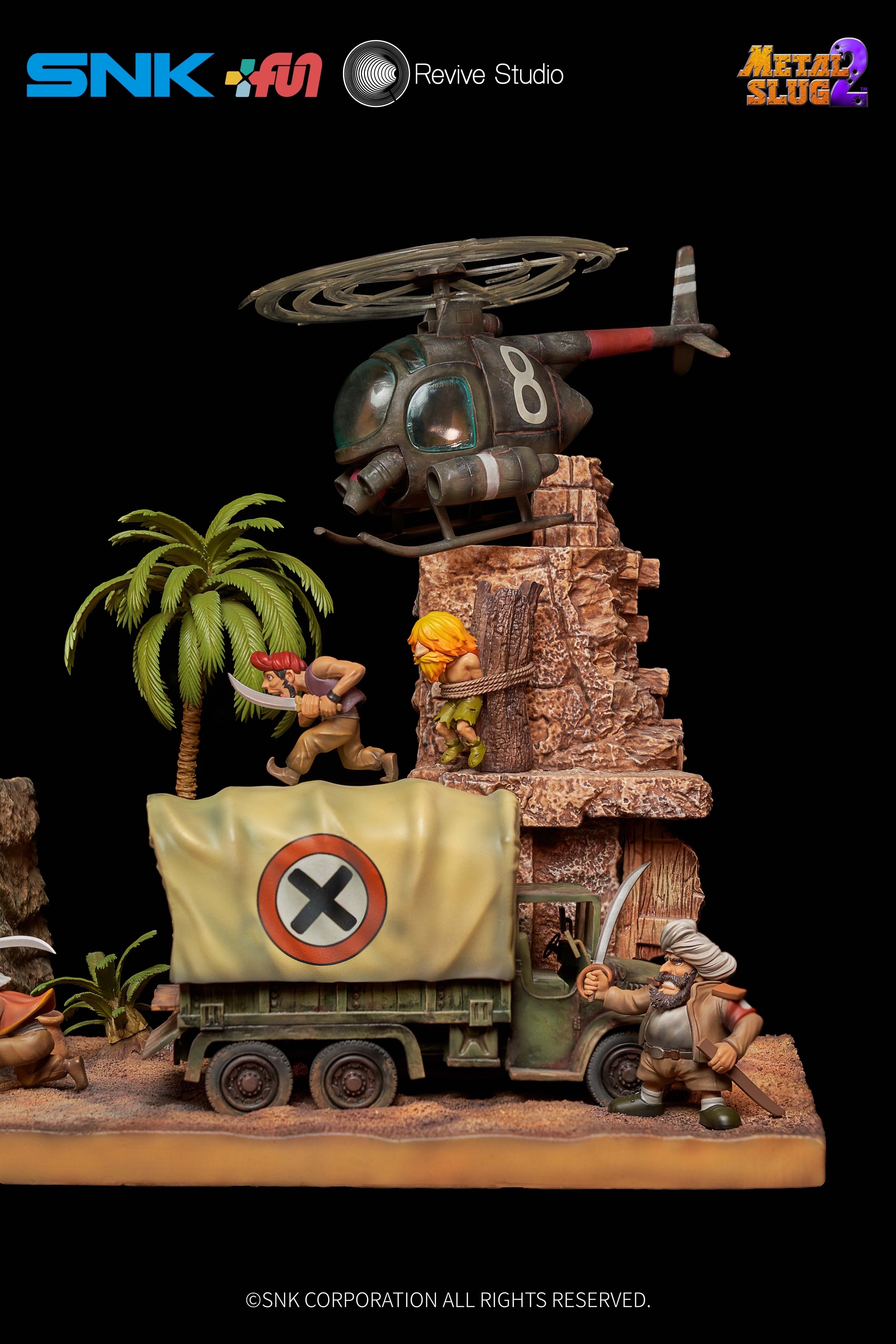 Metal Slug SNK x Revive Studio Iconic Scene Licensed Resin Statue ...