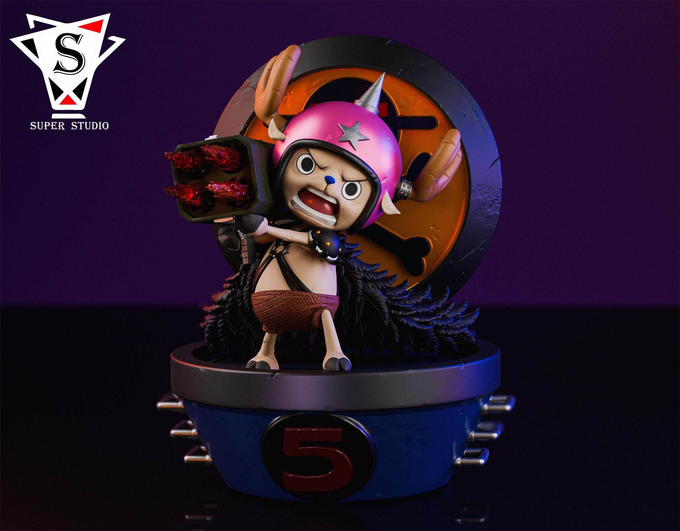 One Piece Super Studio Chopper The Tank Commander Resin Statue [PRE-OR