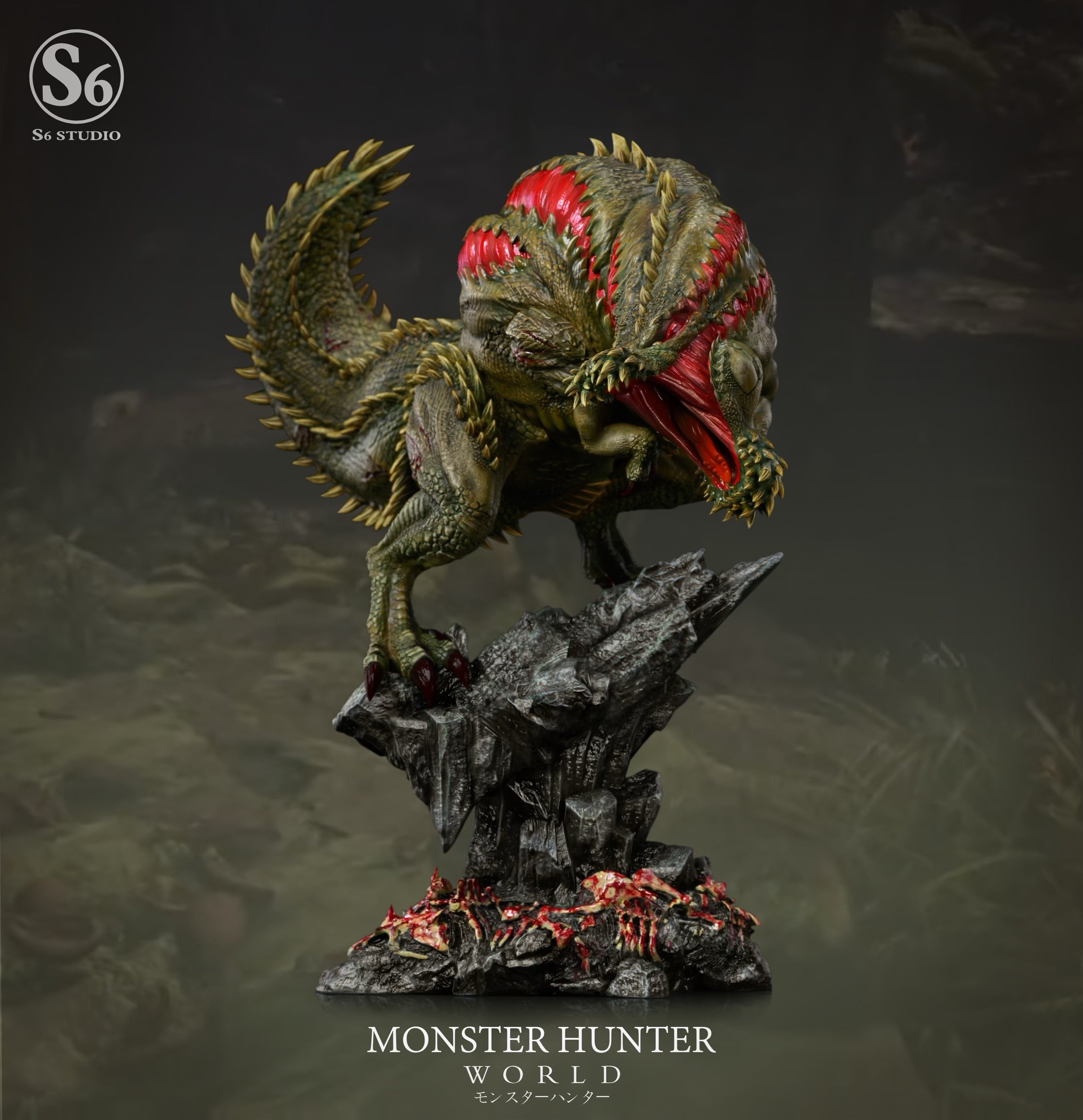 Monster Hunter S6 Studio Dinosaurs Resin Statue – ClubHouse Statues