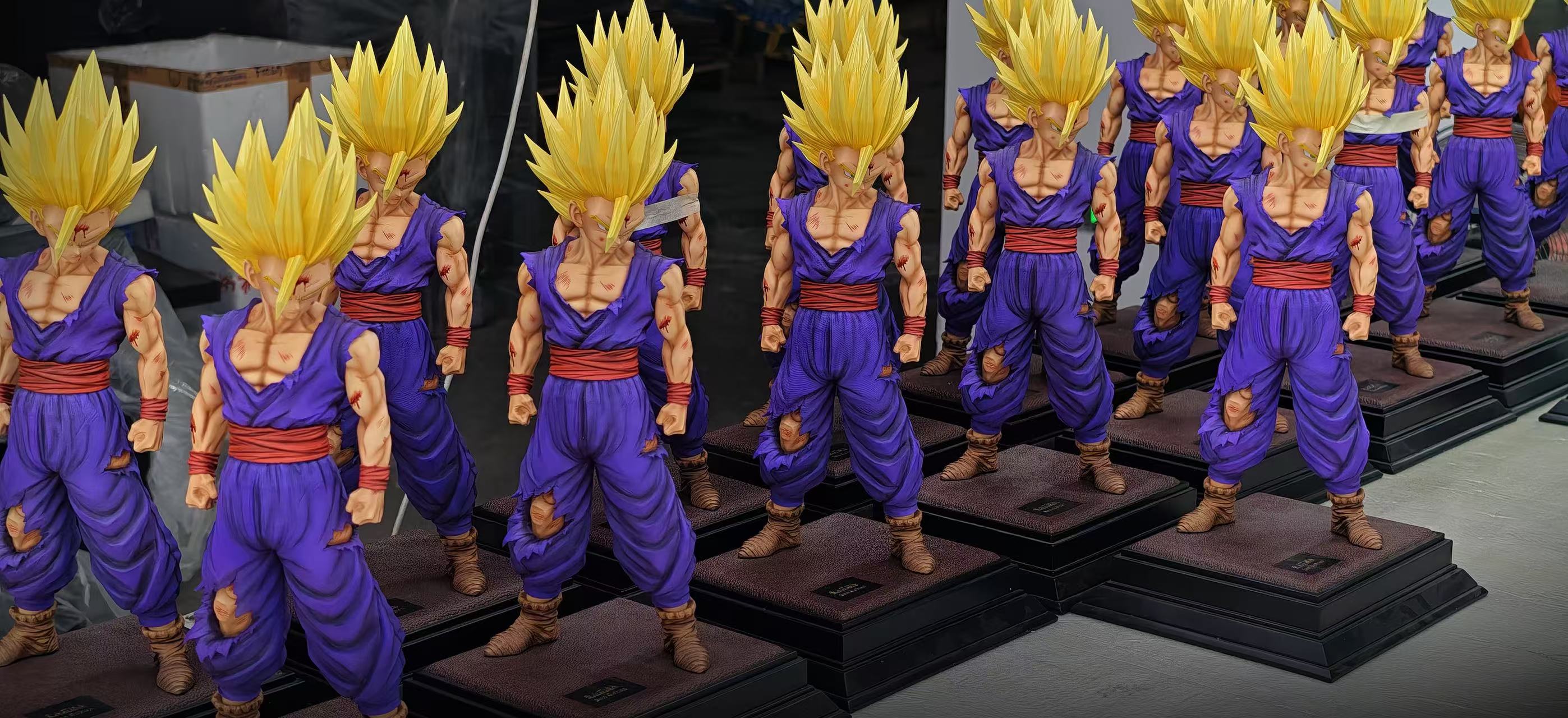 Dragon Ball 2％ Studio SS2 Son Gohan Resin Statue – ClubHouse Statues