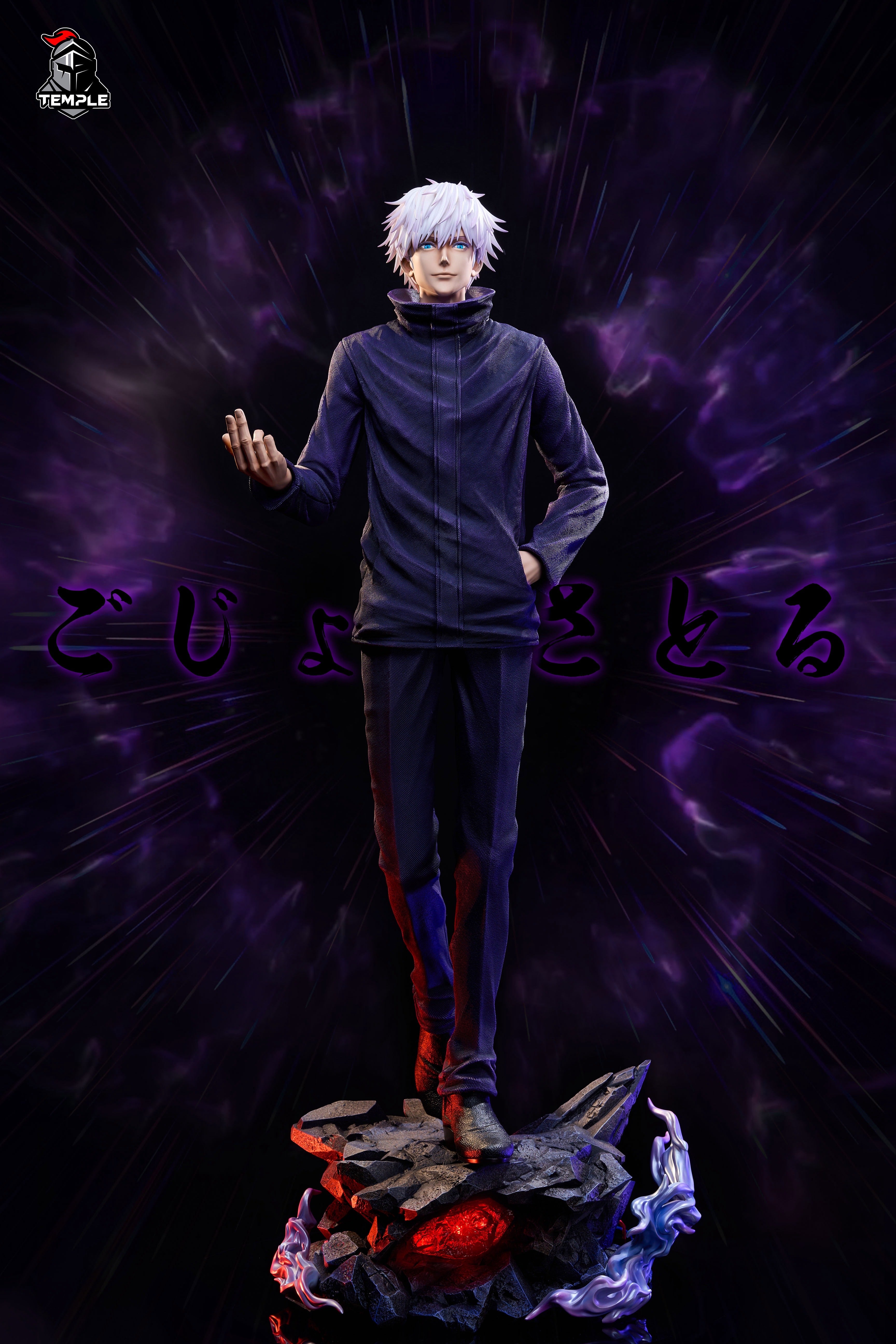 Jujutsu Kaisen Di Tai She Studio x Temple Studio Satoru Gojo Resin Sta
