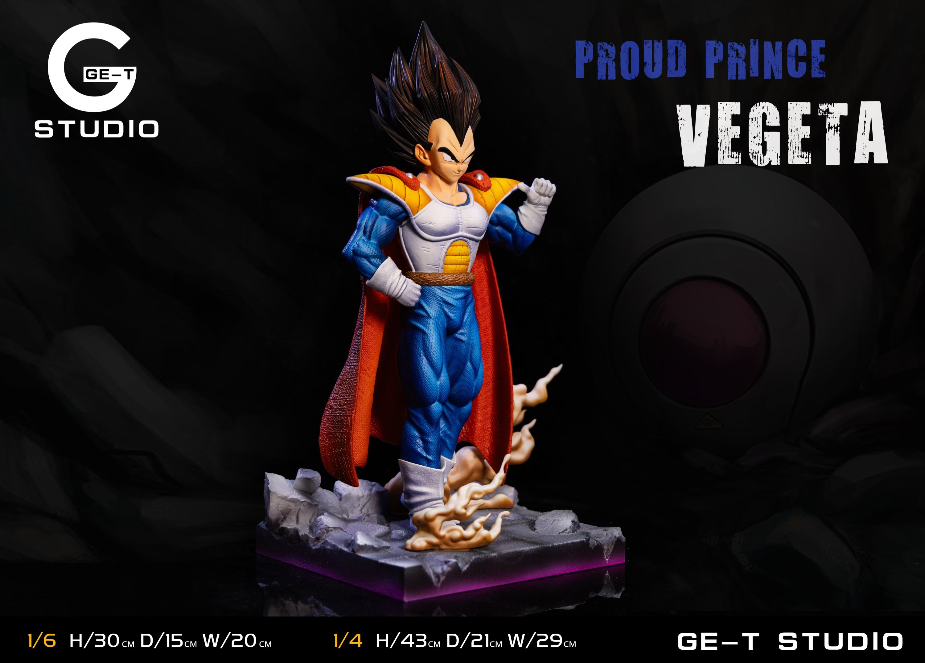 Dragon Ball GET Studio Vegeta Proud Prince Resin Statue – ClubHouse Statues