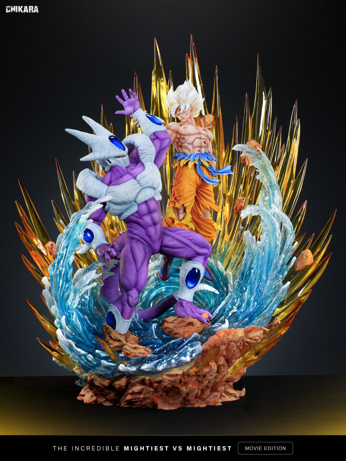 Dragon Ball Chikara Studio Goku VS Cooler Resin Statue – ClubHouse Statues