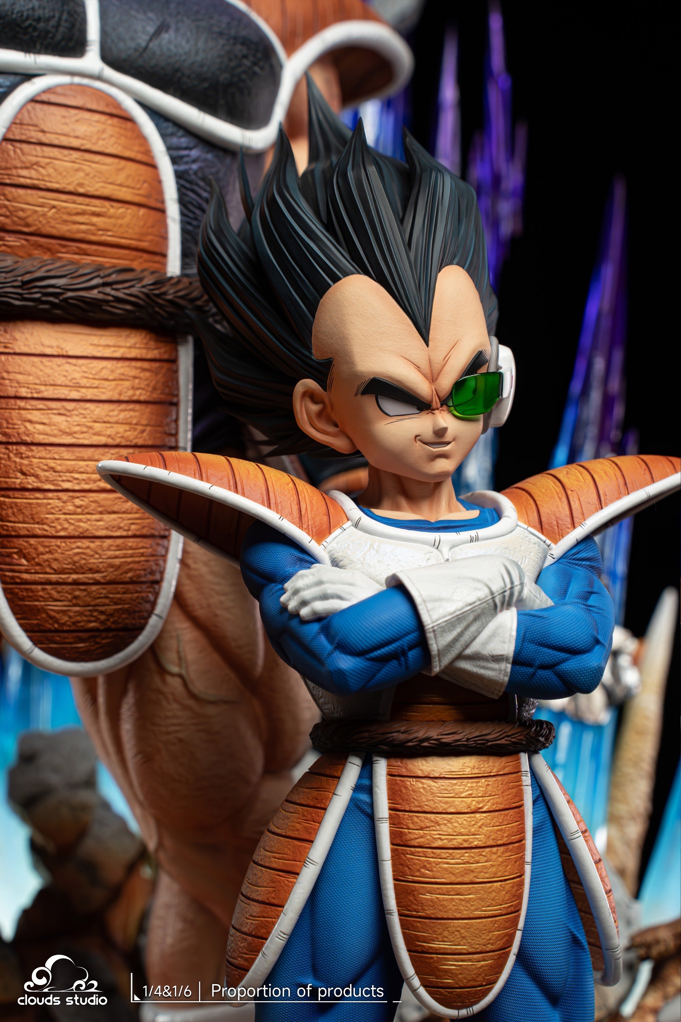 Dragon Ball Clouds Studio Vegeta x Nappa – ClubHouse Statues