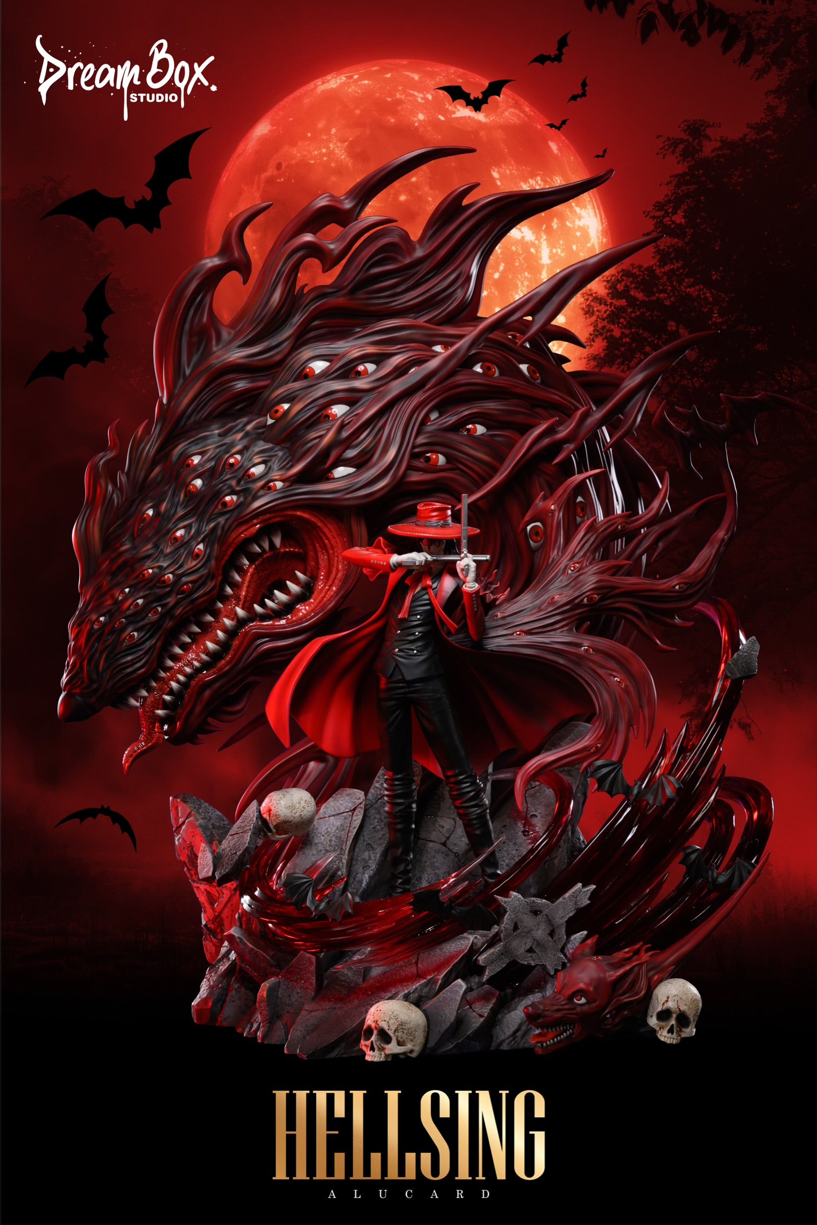 Hellsing Dream Box Studio Alucard Resin Statue [PRE-ORDER]