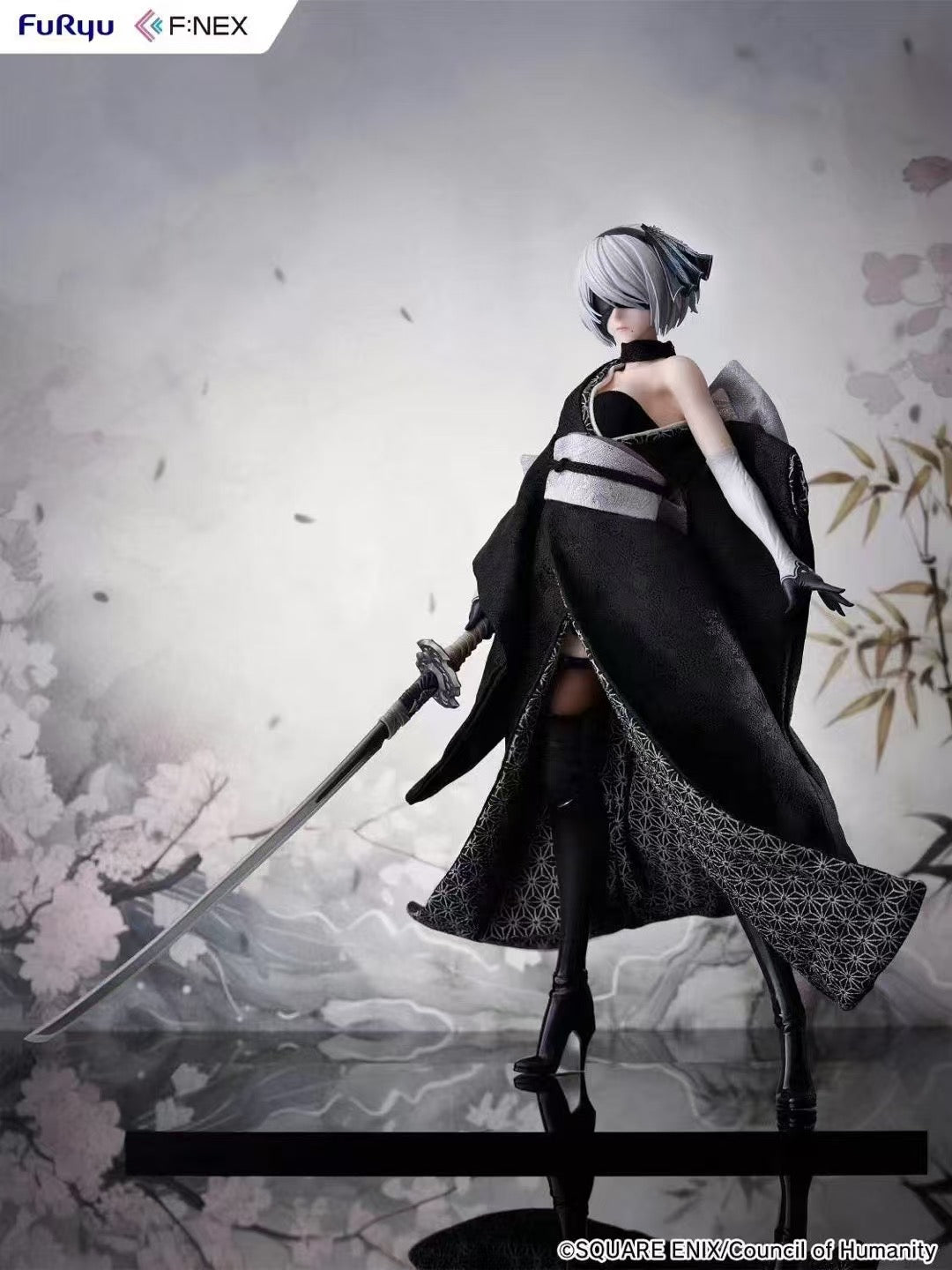 NieR Automata F NEX Studio 2B Licensed PVC Figure – ClubHouse Statues