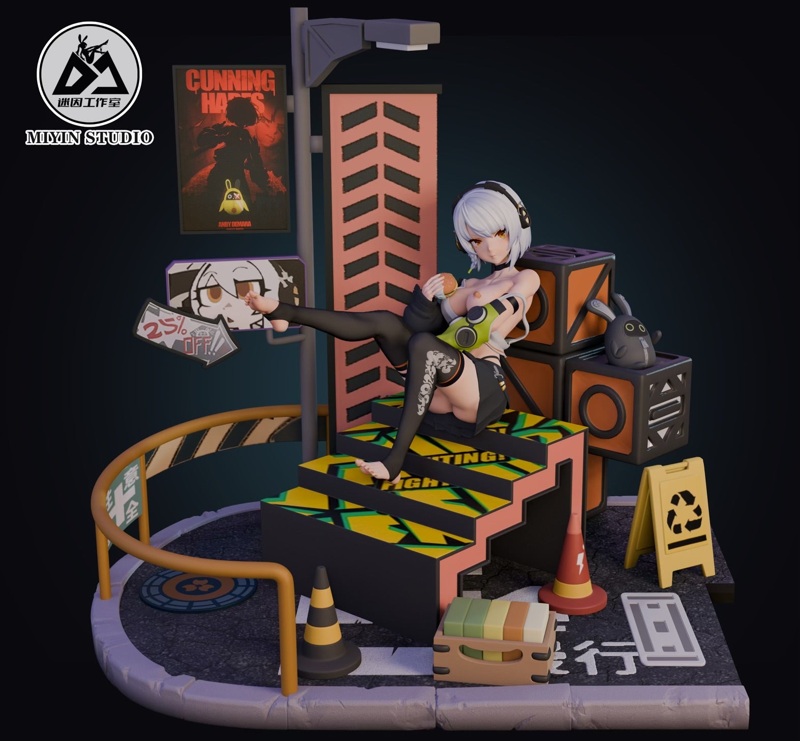 Zenless Zone Zero MiYin Studio Anby Demara Resin Statue – ClubHouse Statues