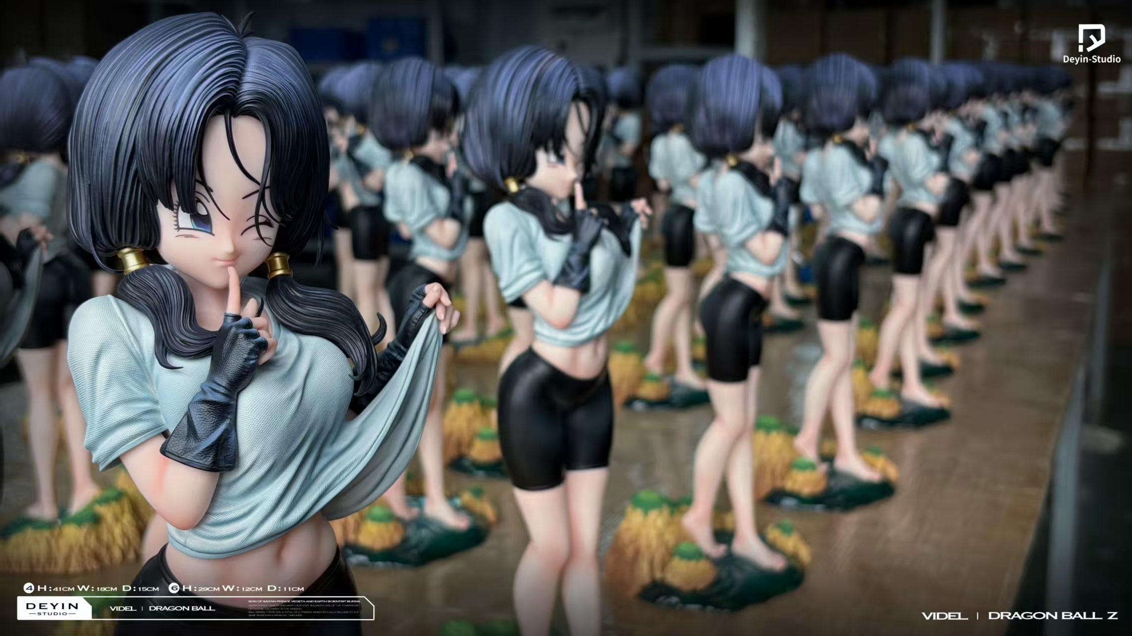 Dragon Ball Deyin Studio Videl Resin Statue – ClubHouse Statues