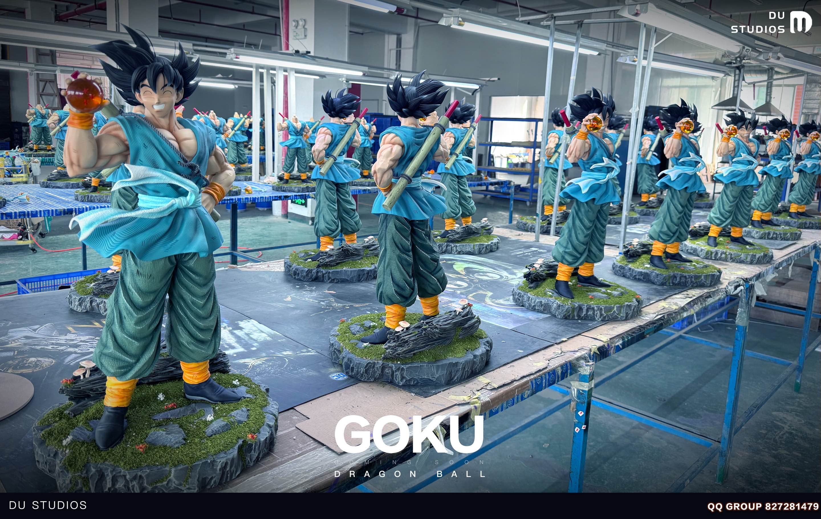 Dragon Ball Du Studio Goku Dbz End Resin Statue - China Stock