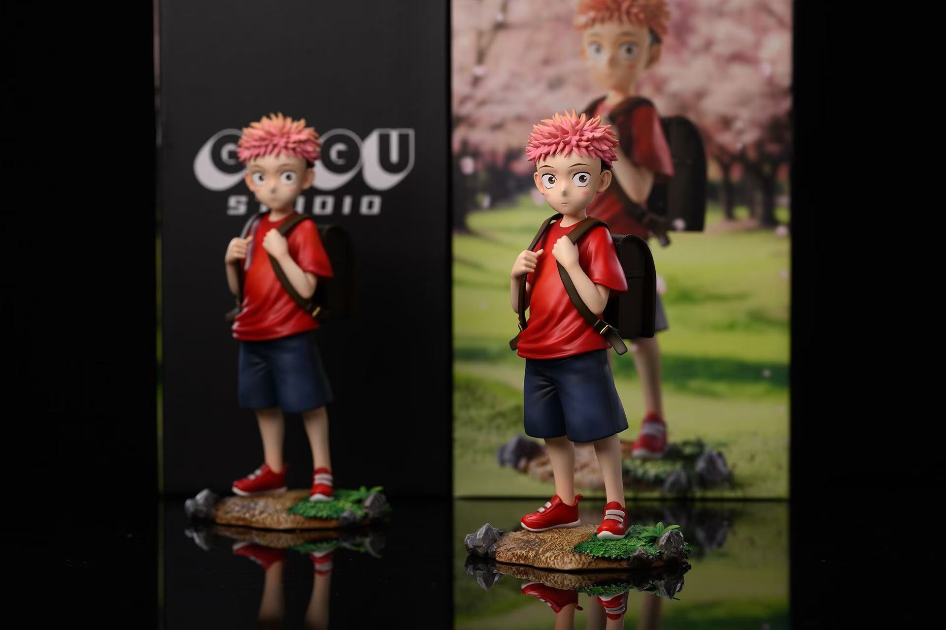 Jujutsu Kaisen Gugu x Mimo Studio Kid Itadori Yuji Resin Statue ...