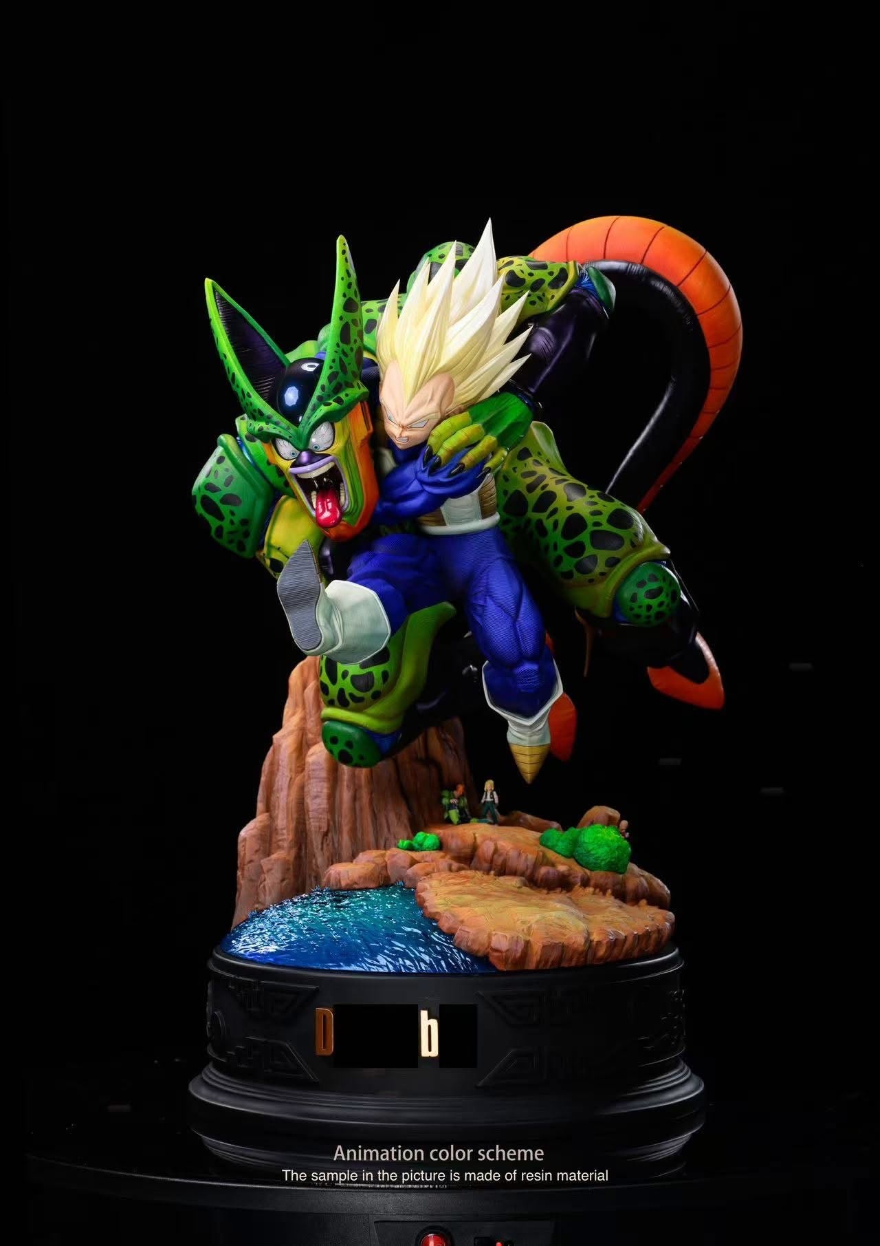Dragon Ball Yamcha Studio Super Vegeta Vs Cell 2nd Form Resin Statue ...