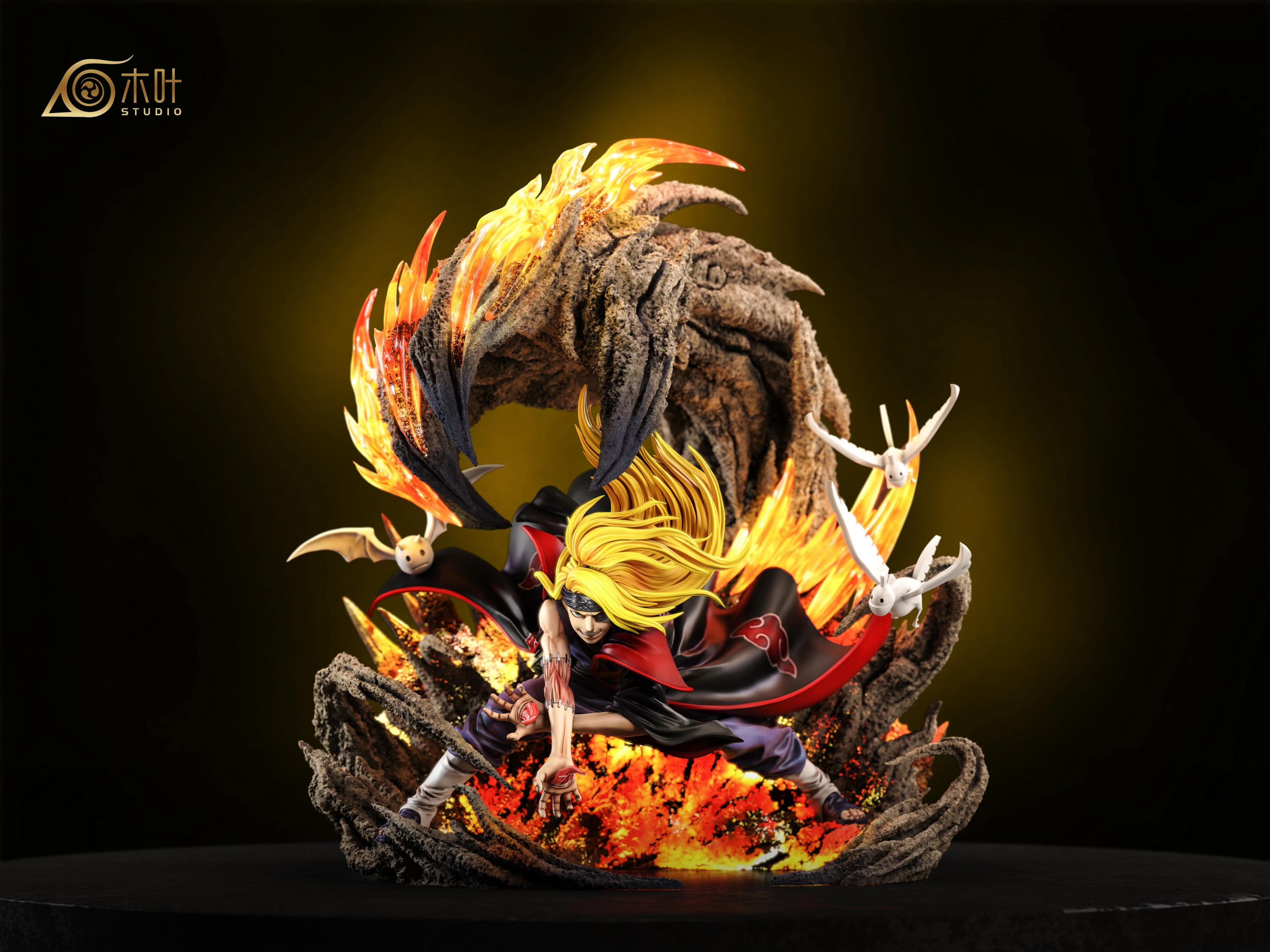 Naruto Konoha Studio Deidara Resin Statue – ClubHouse Statues