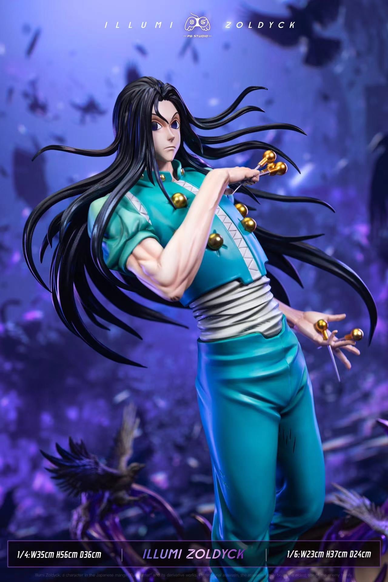 Hunter x Hunter PG Studio Illumi Zoldyck Resin Statue – ClubHouse Statues