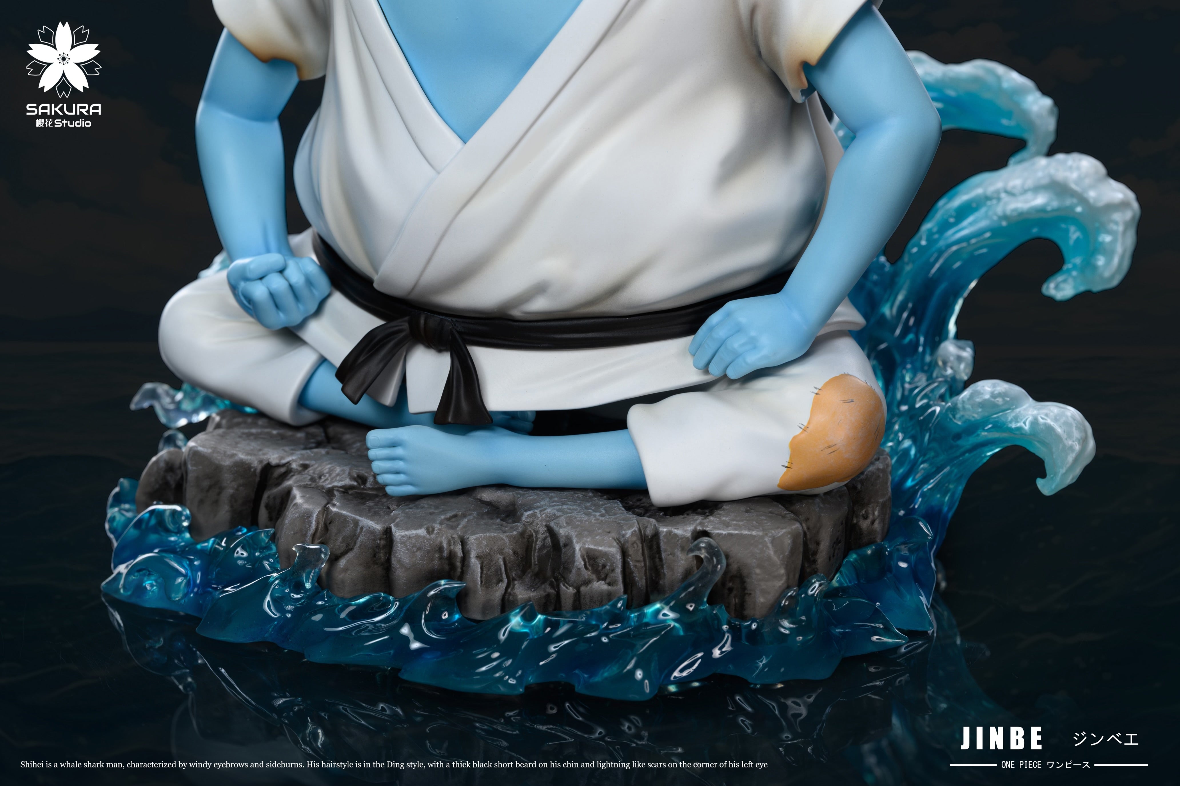One Piece Sakura Studio Childhood Jinbe Resin Statue – ClubHouse Statues