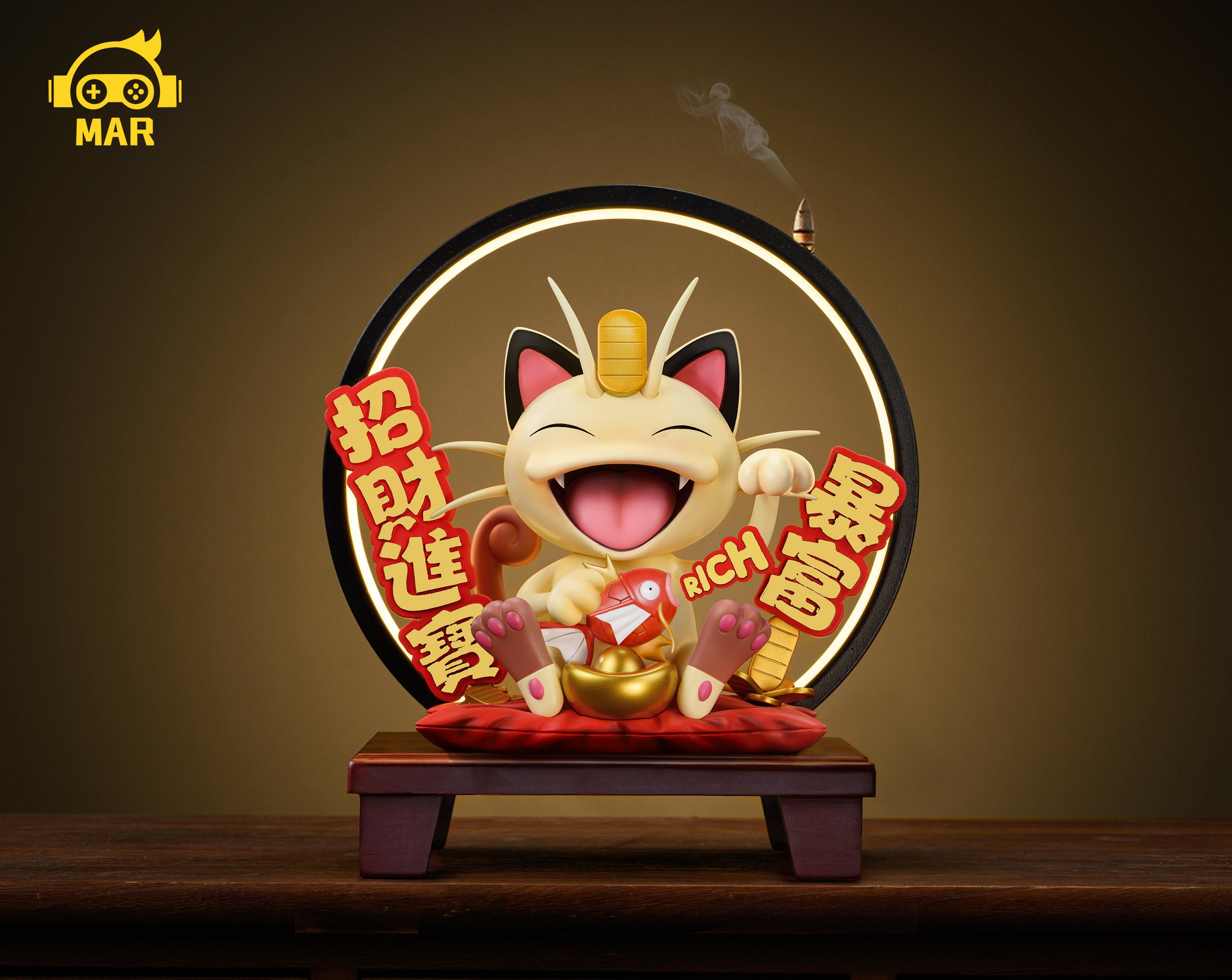 Pokemon MAR Studio Meowth Resin Statue – ClubHouse Statues