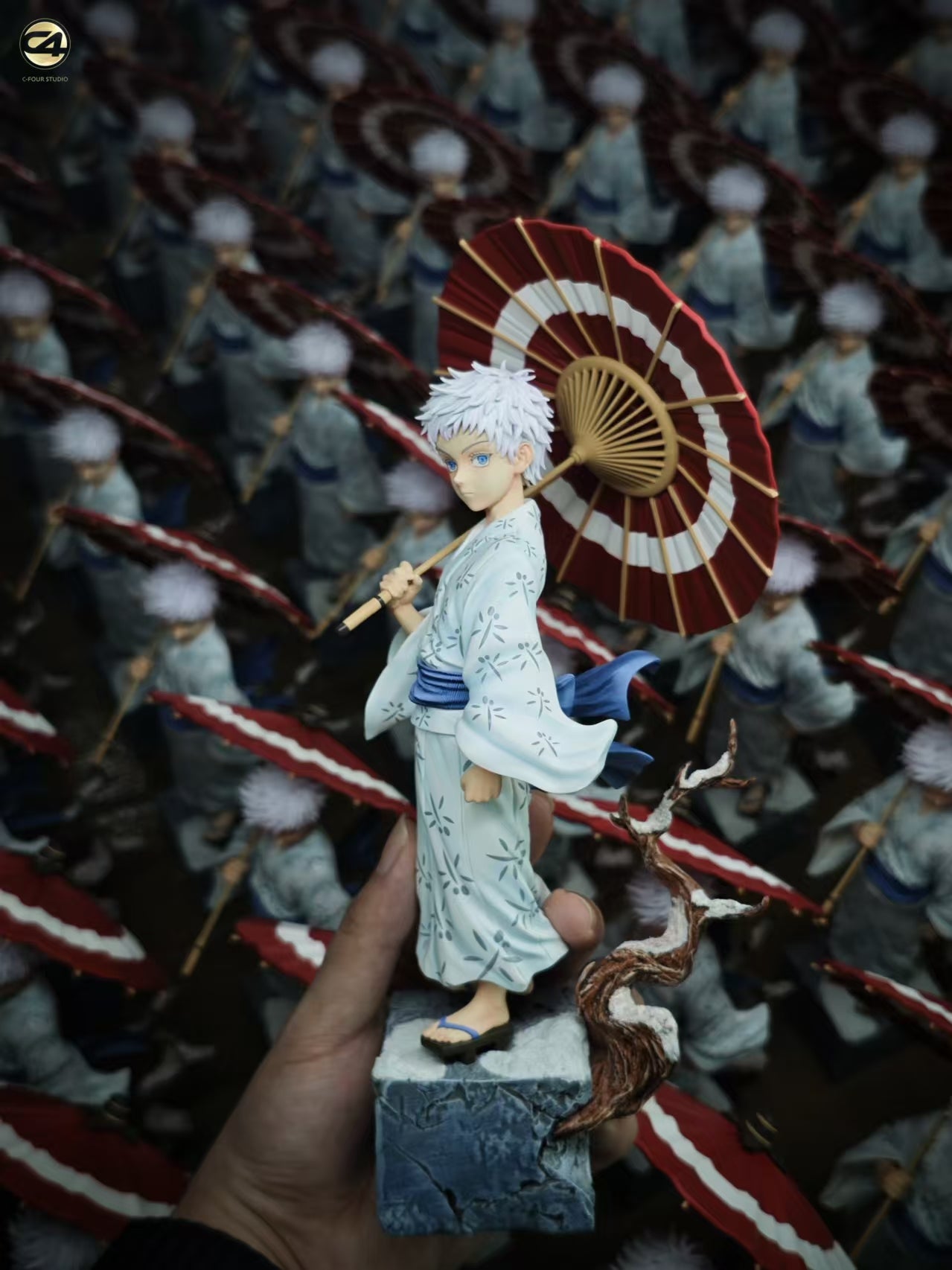 Jujutsu Kaisen C4 Studio Kid Gojo Satoru Resin Statue [CHINA STOCK]