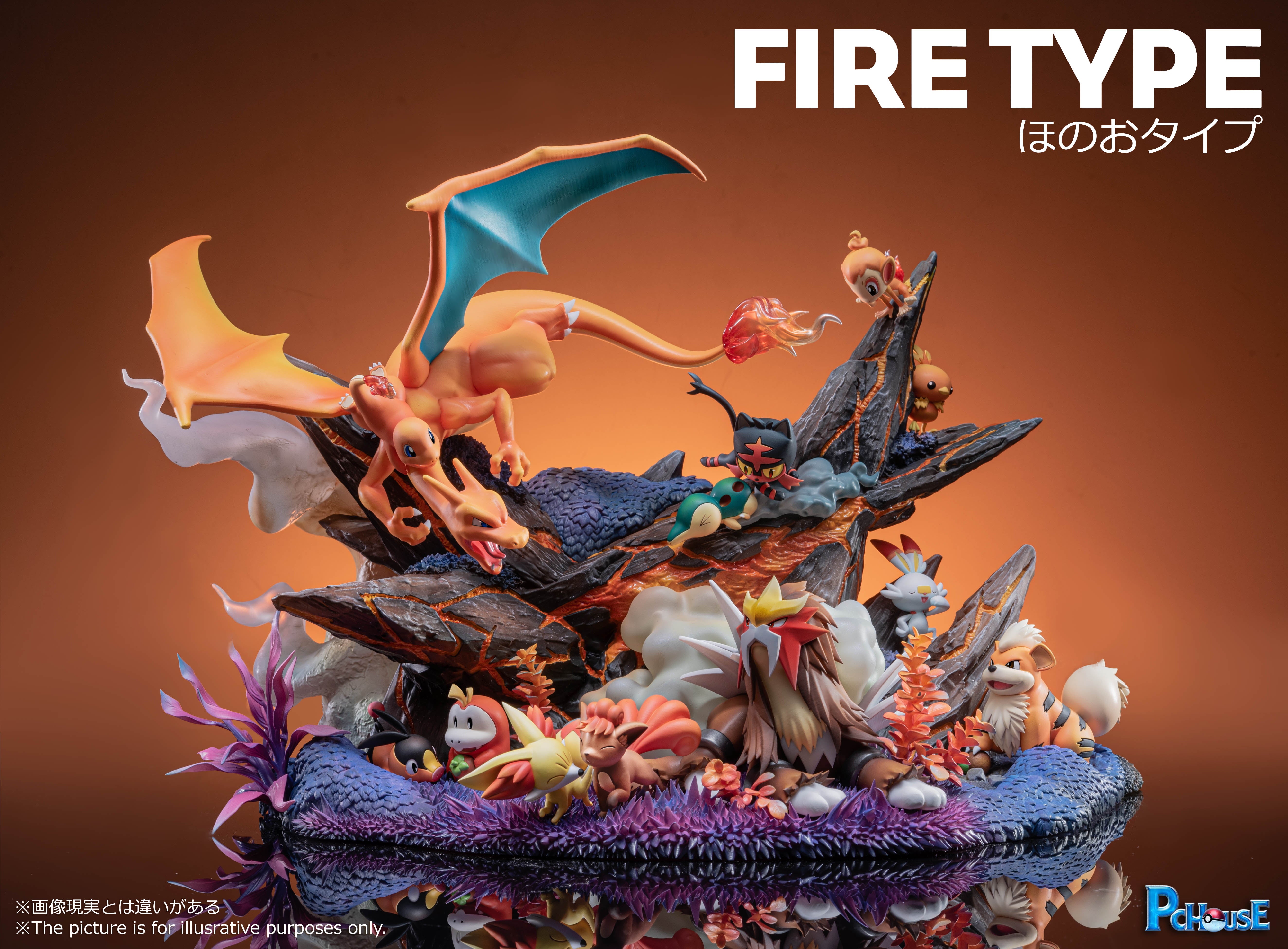 Pokemon Pc House Studio Charizard Diorama Resin Statue – ClubHouse Statues