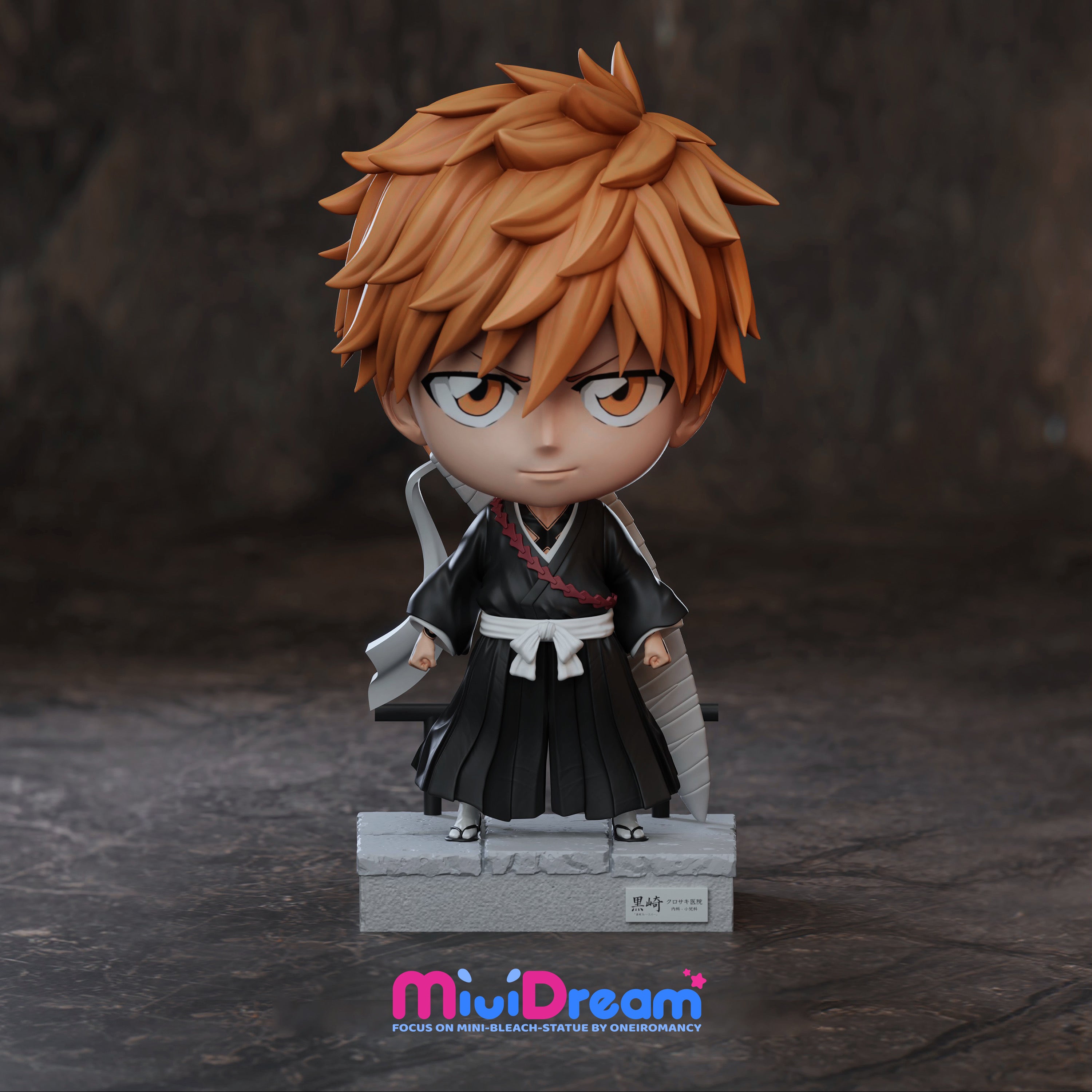 Bleach MiniDream Studio Kurosaki Ichigo Resin Statue – ClubHouse Statues