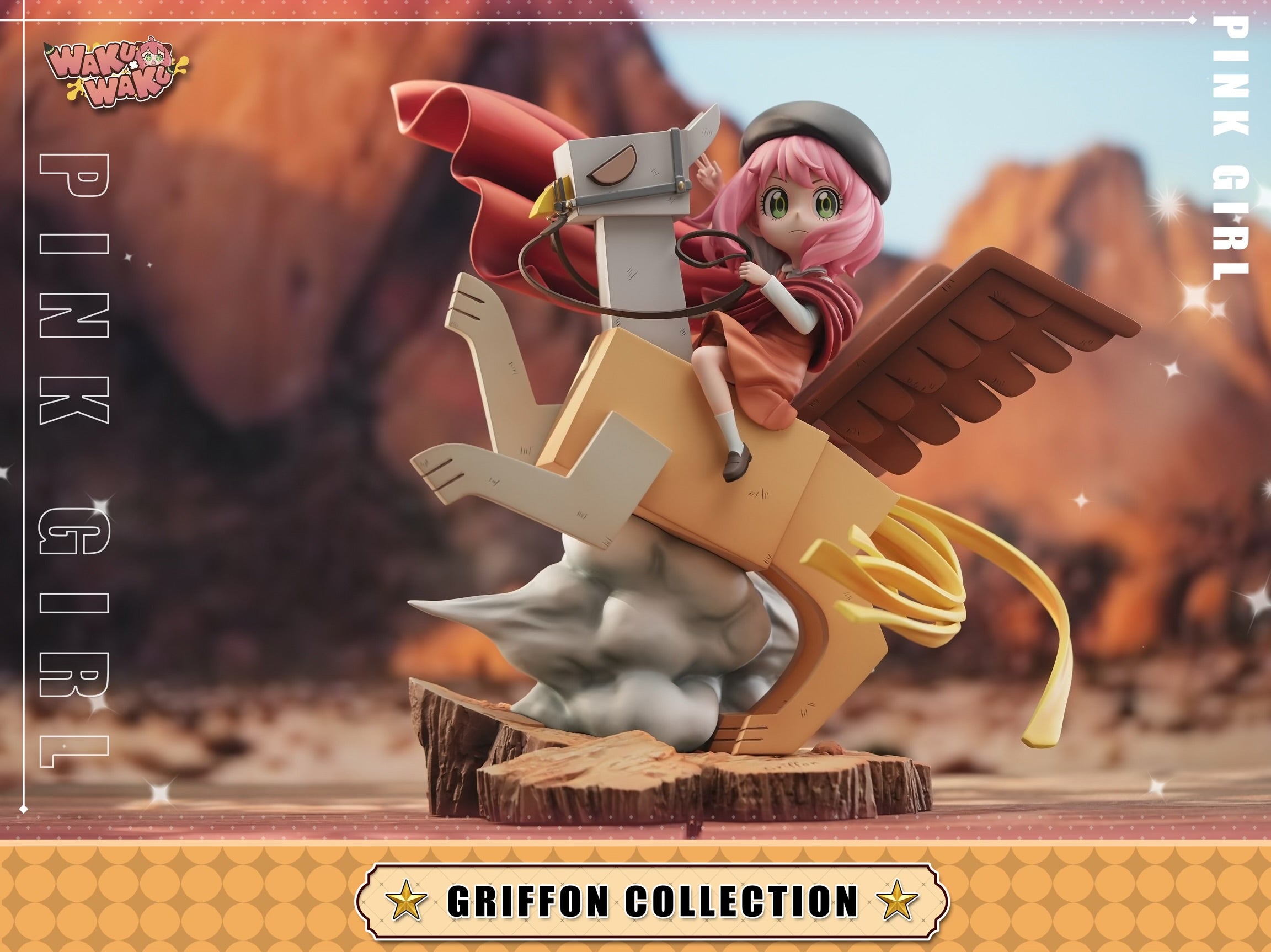 Spy x Family WakuWaku Studio Anya Cosplay Napoleon Resin Statue ...
