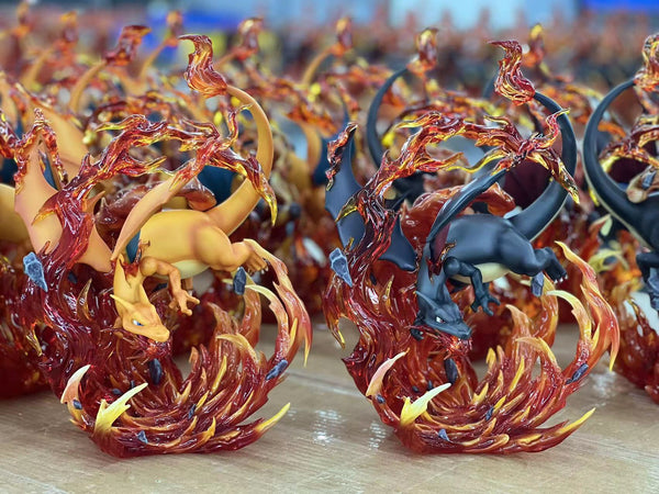 Pokemon Amazing Museum Studio Charizard Resin Statue – ClubHouse Statues