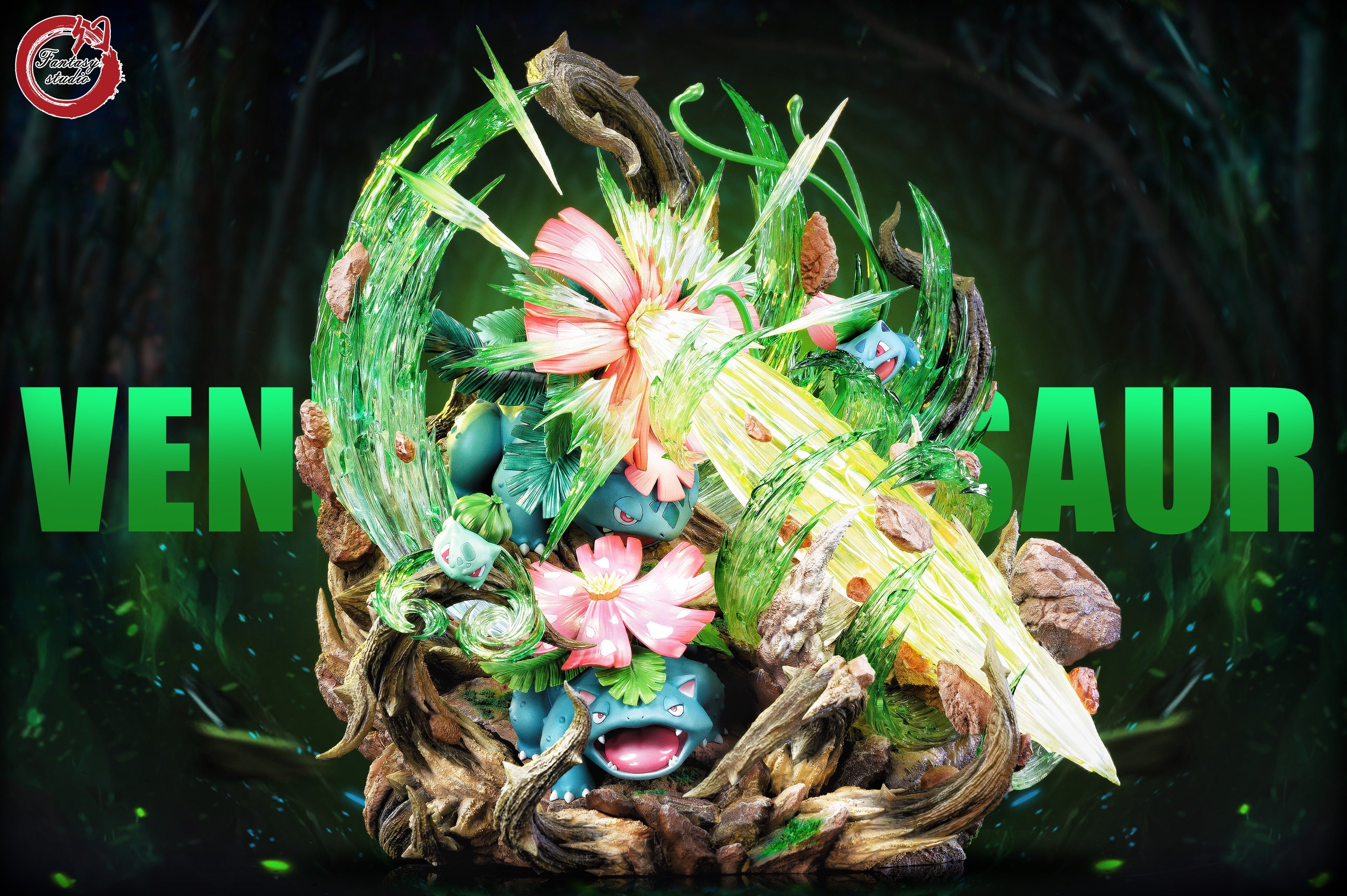 Pokemon Fantasy Studio Venusaur Resin Statue - Preorder