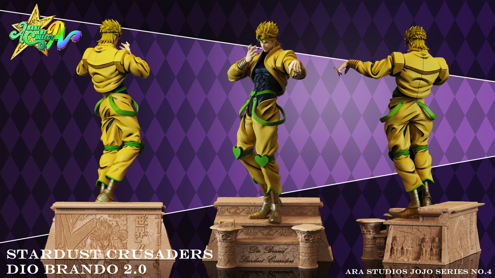 Jojos Bizarre Adventure ARA Studio Dio Resin Statue [PRE-ORDER]