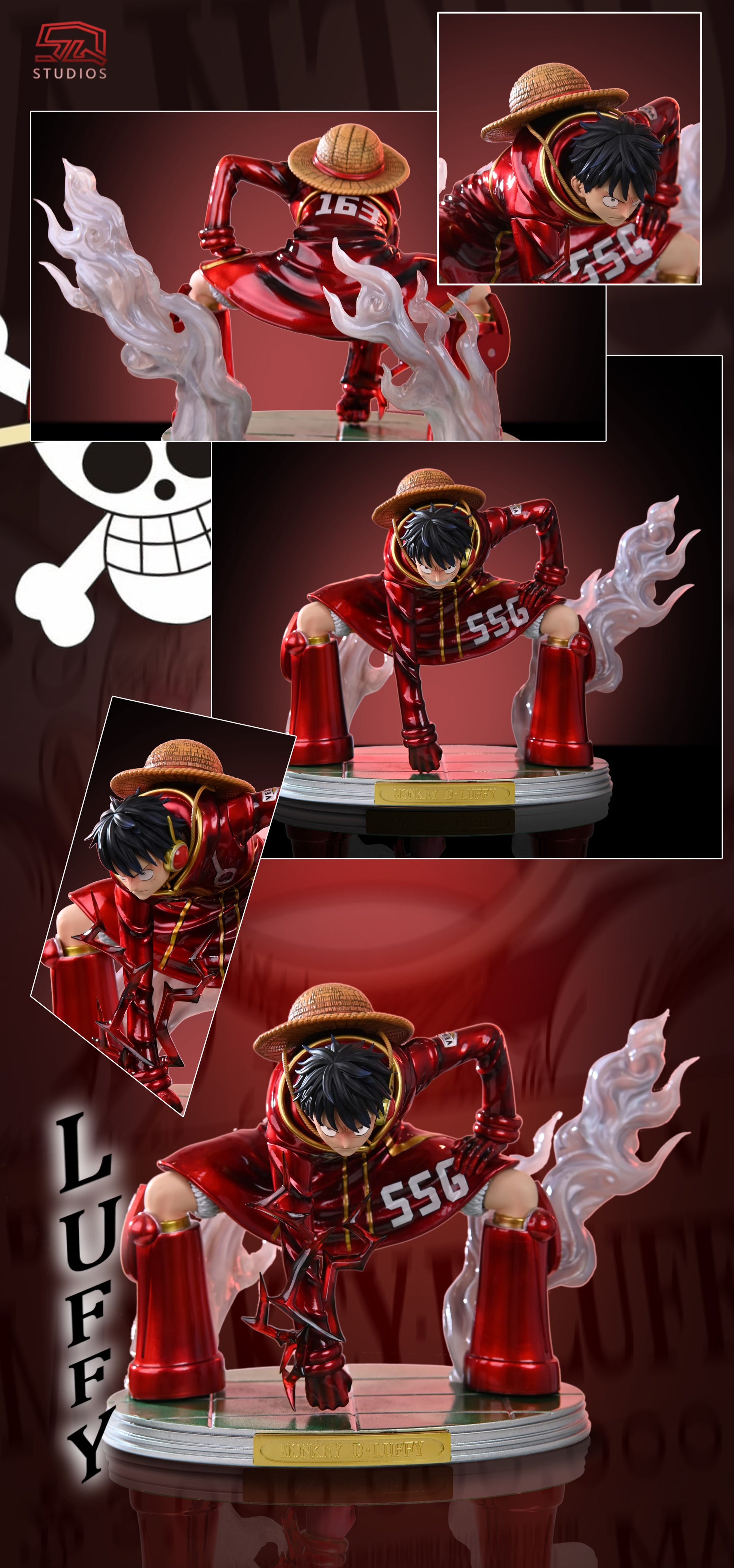 One Piece SQ Studio Luffy Egghead Resin Statue [PRE-ORDER]