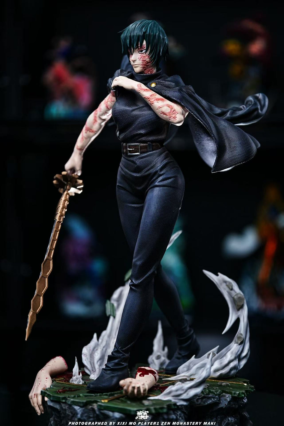 Jujutsu Kaisen Player 1 Studio Zenin Maki Resin Statue – ClubHouse Statues