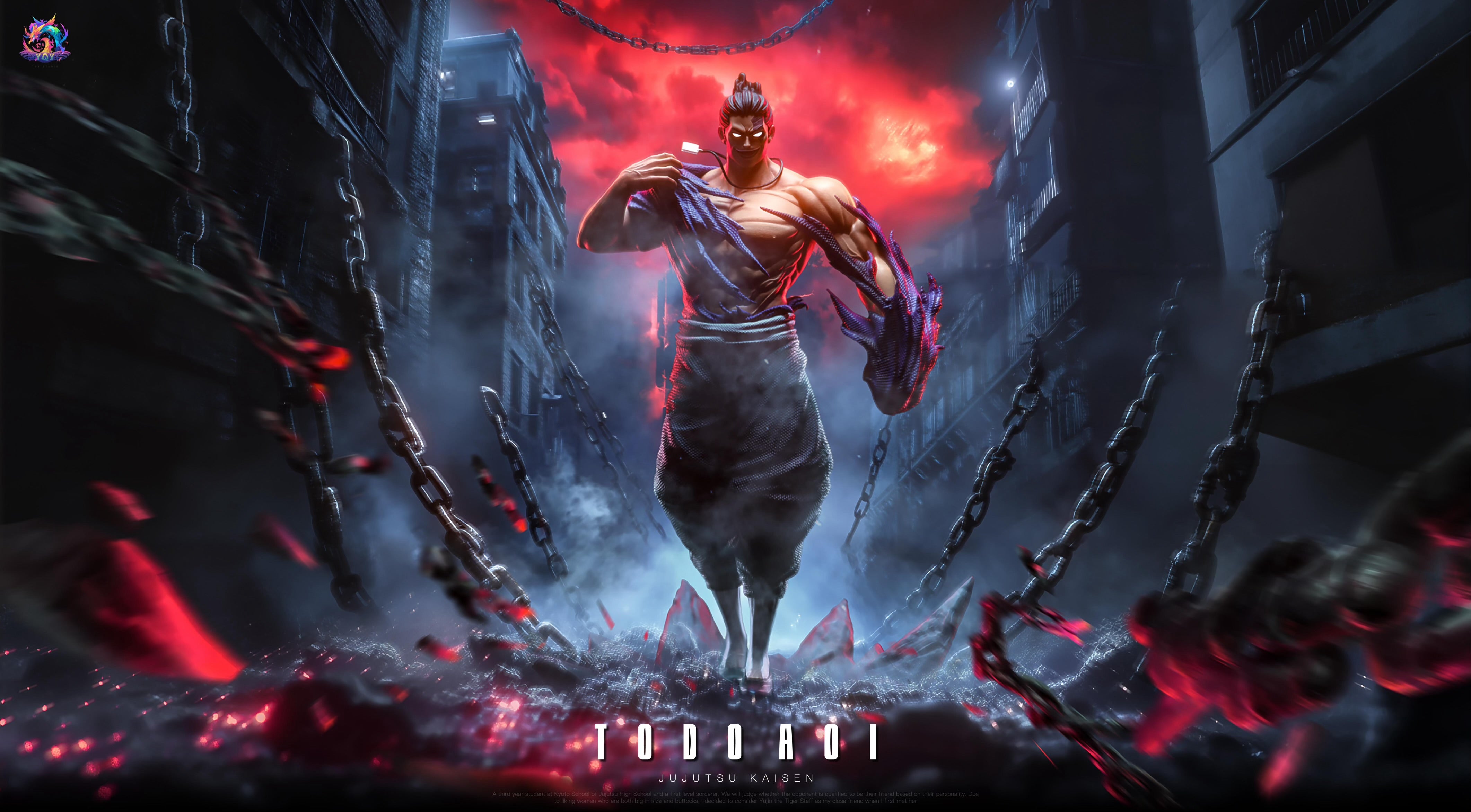 Jujutsu Kaisen YQY Studio Aoi Todo Resin Statue – ClubHouse Statues