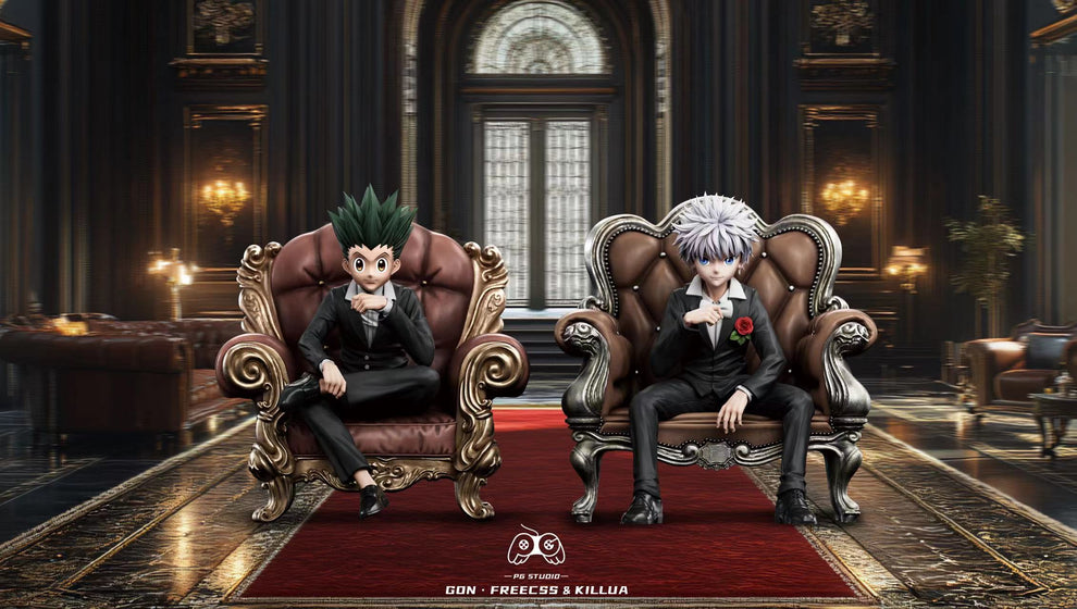 Hunter x Hunter PG Studio Sofa Gon Freecss x Killua Zoldyck Resin Stat ...