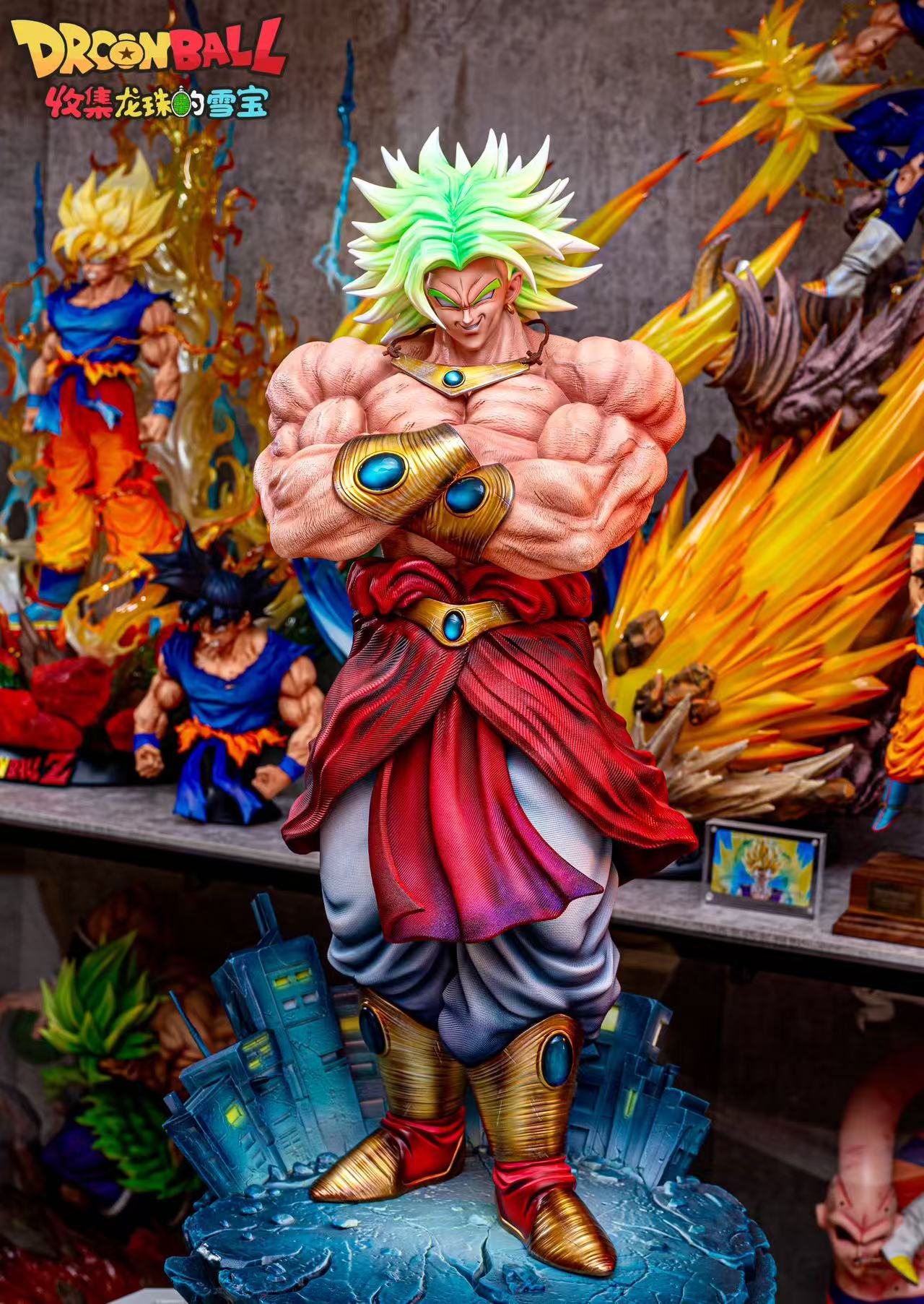 Dragon Ball Element Studio Broly Resin Statue – ClubHouse Statues